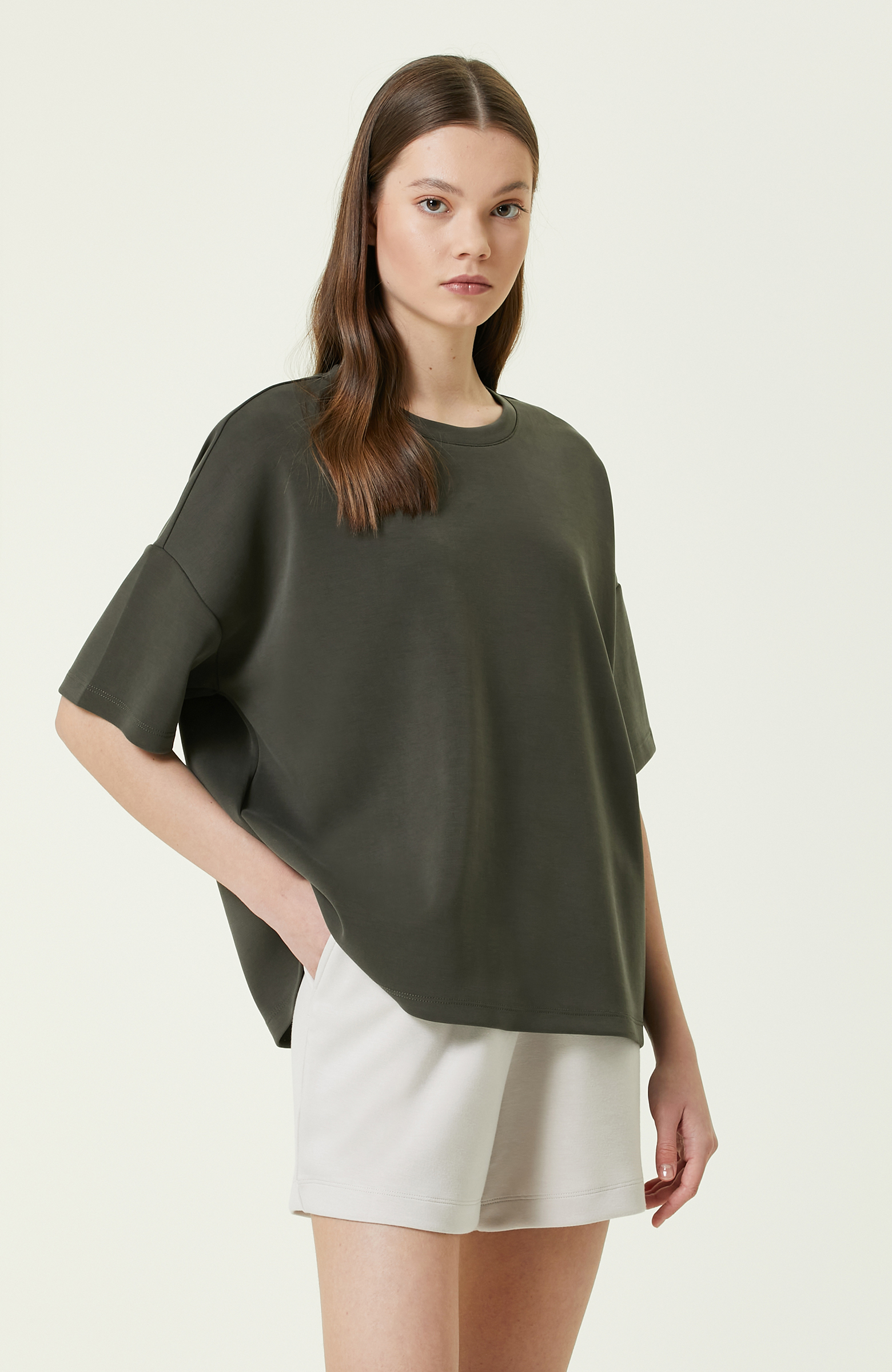 Geniş Fit Antrasit T-shirt Geniş Fit Antrasit T-shirt