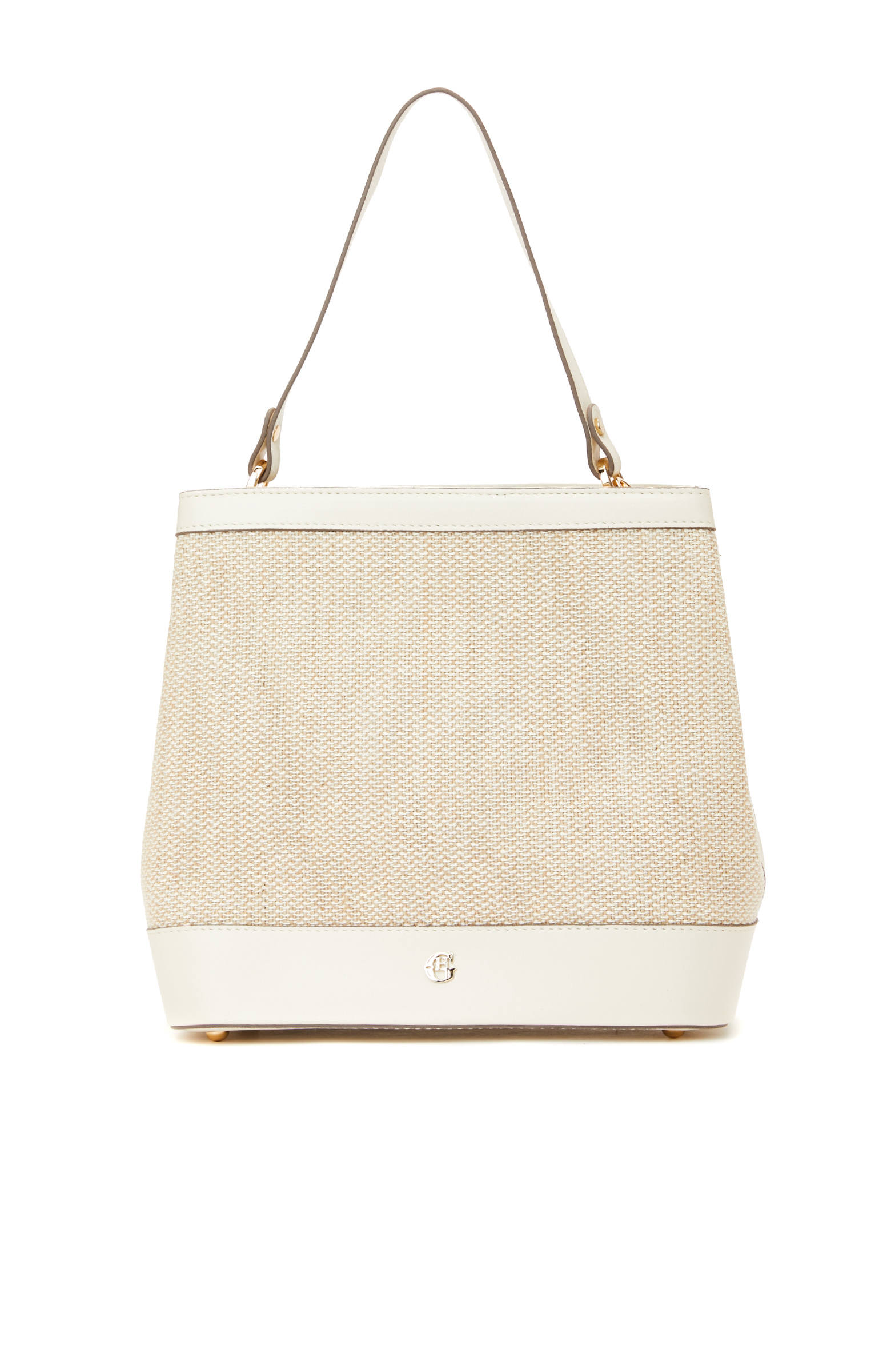 Bej Kadın Keten Çanta