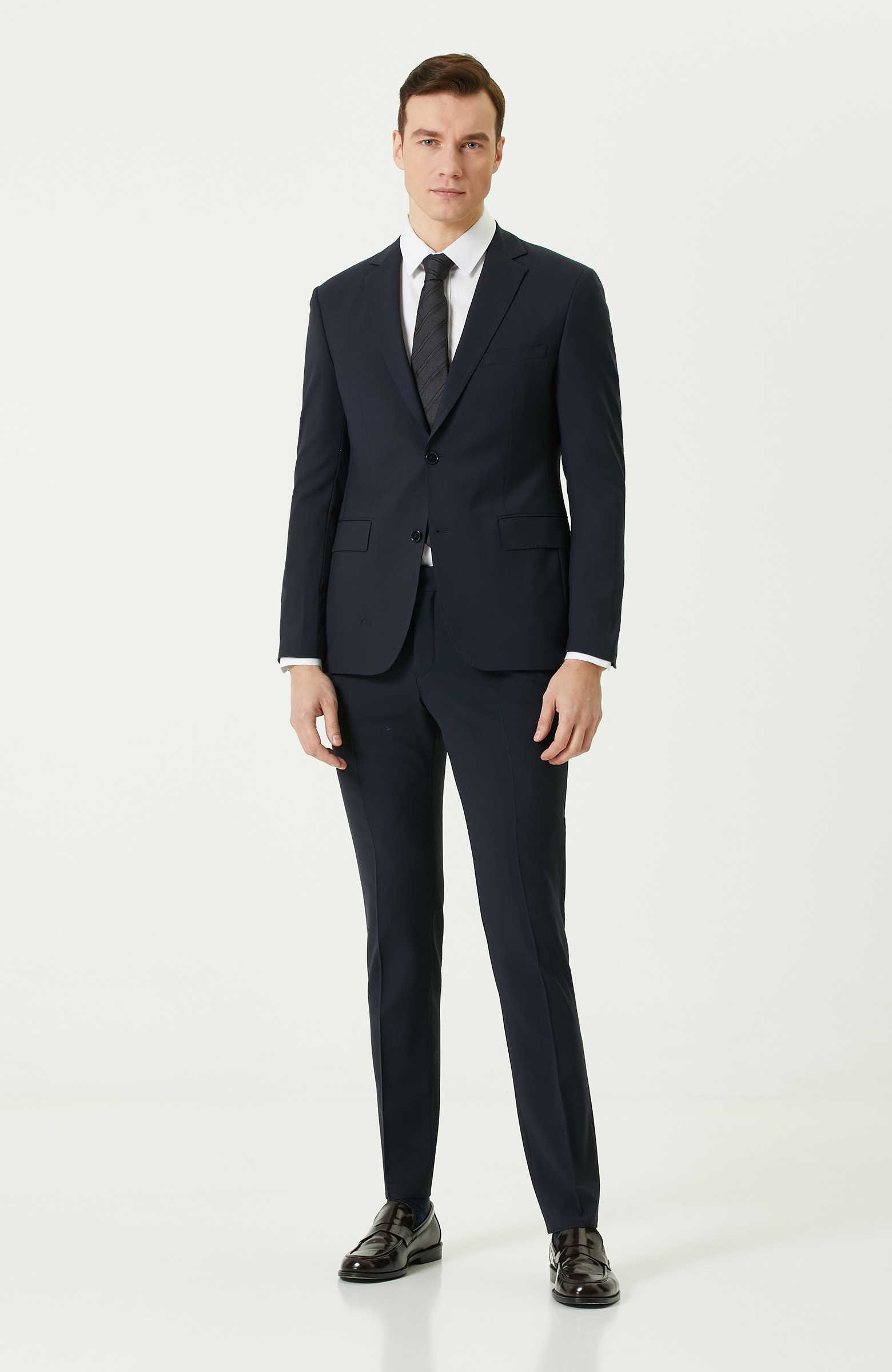 California Lacivert Takım Elbise