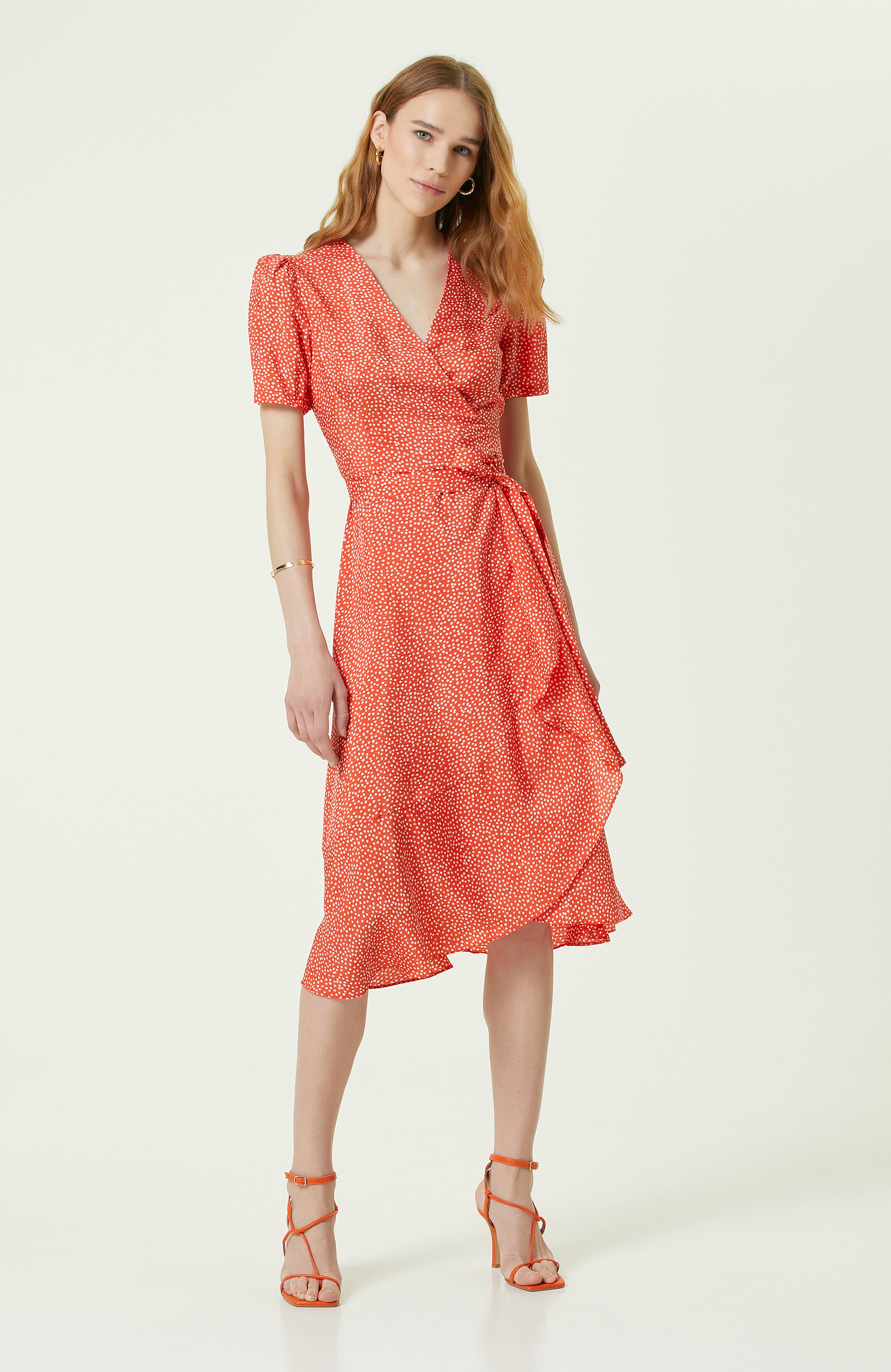 Nar Çiçeği Elbise