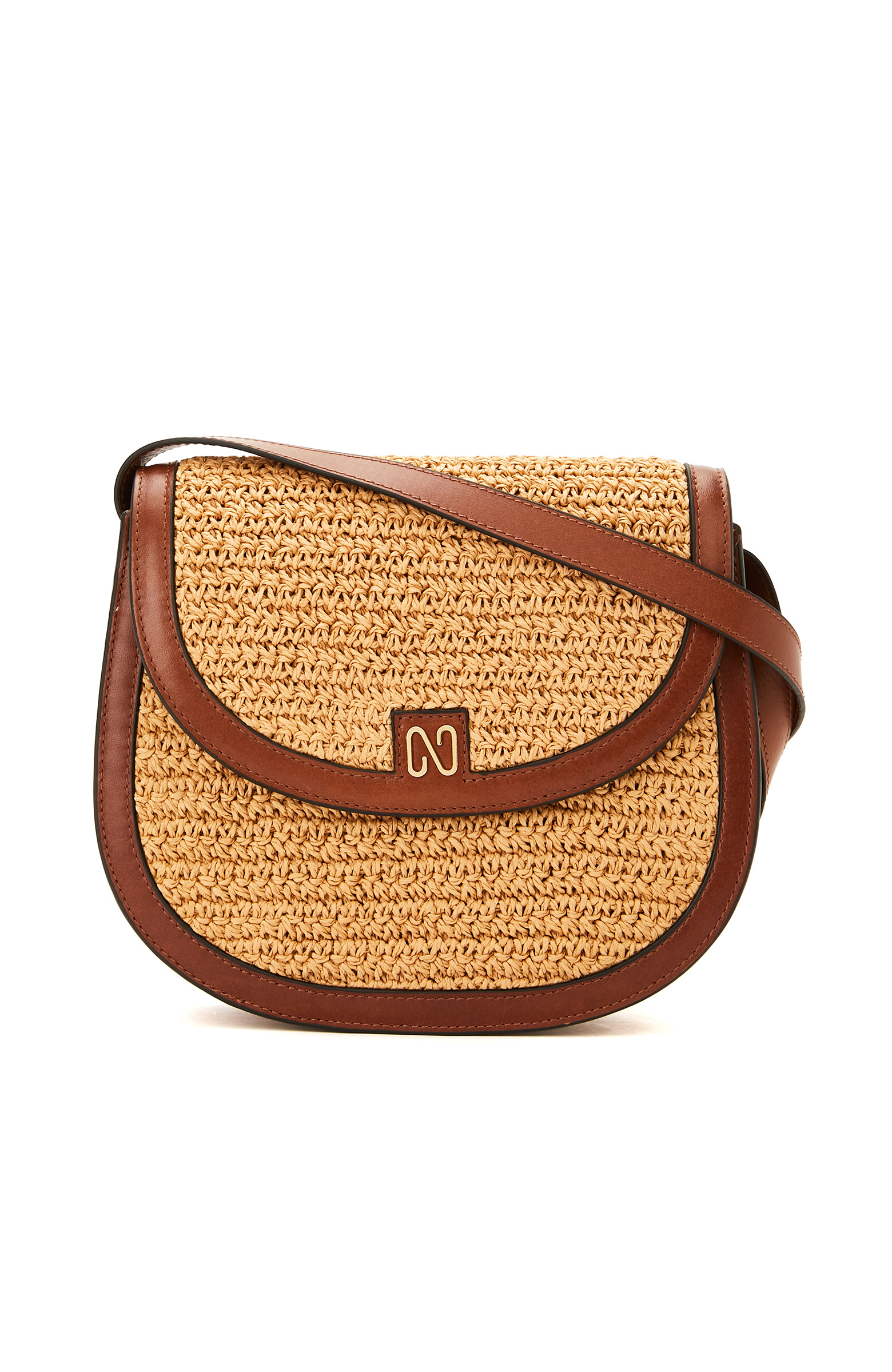 Naturel Kadın Hasır Omuz Çantası