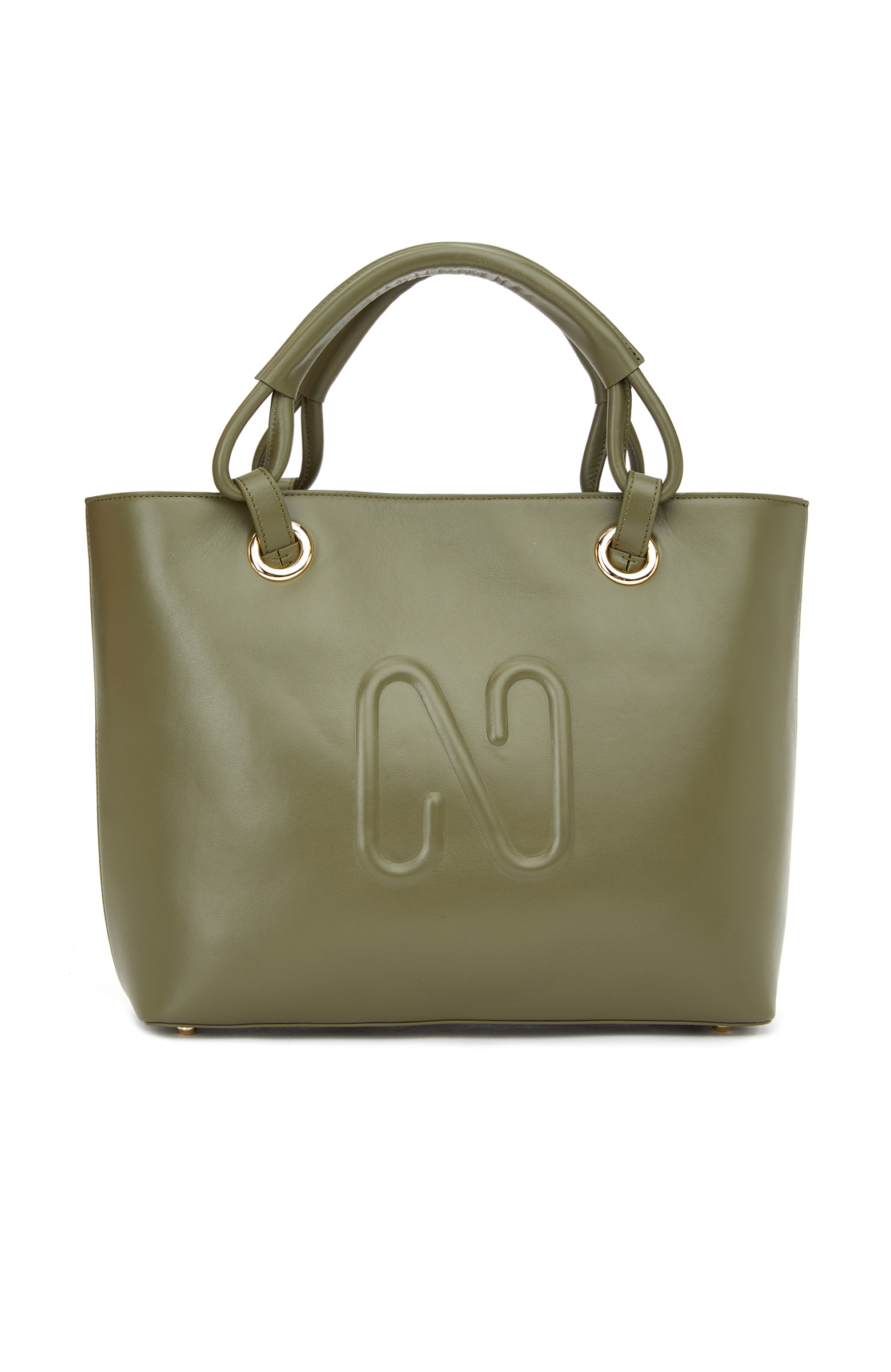 Haki Kadın Deri Çanta