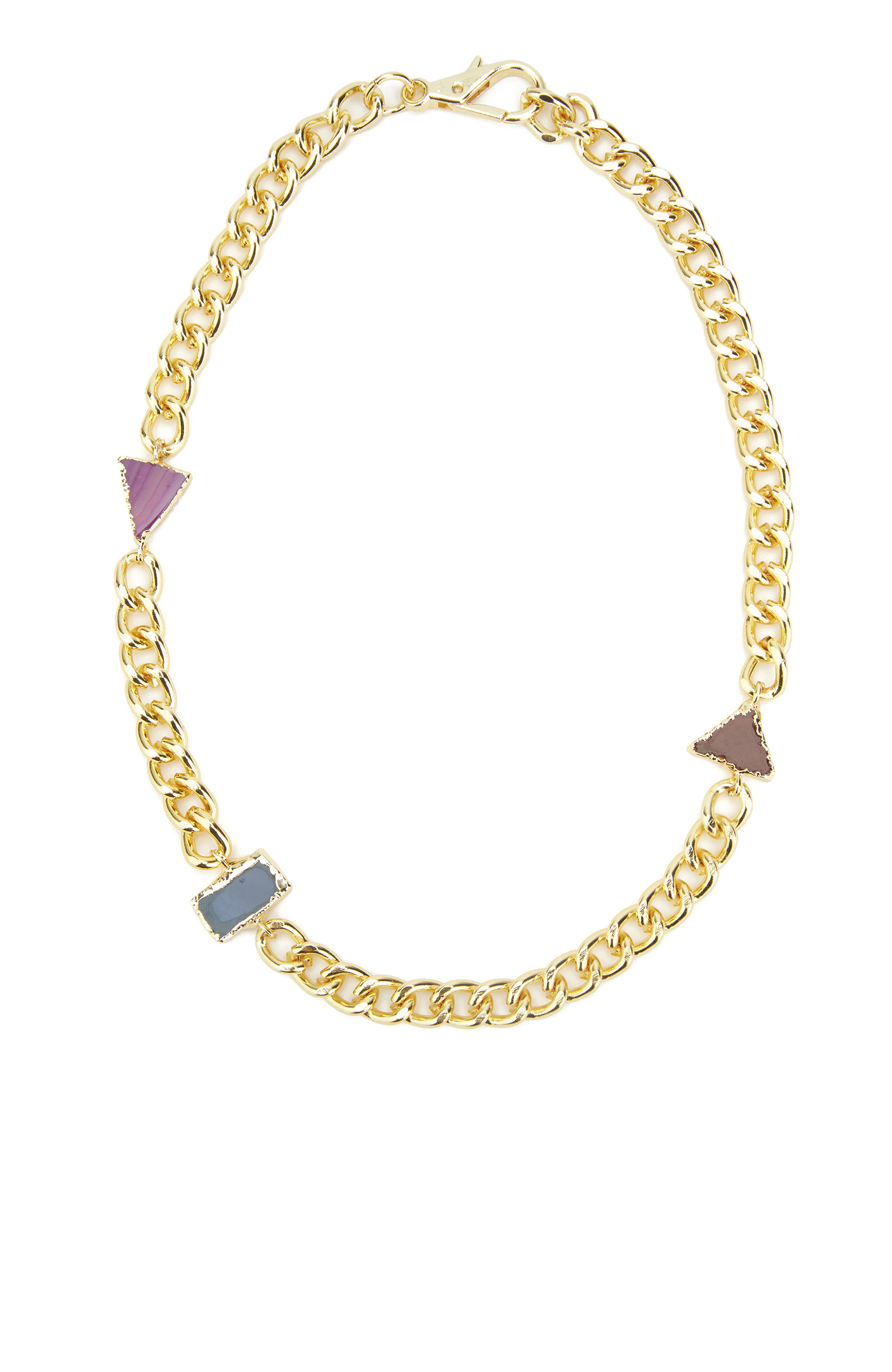 Gold Zincirli Kadın Kolye