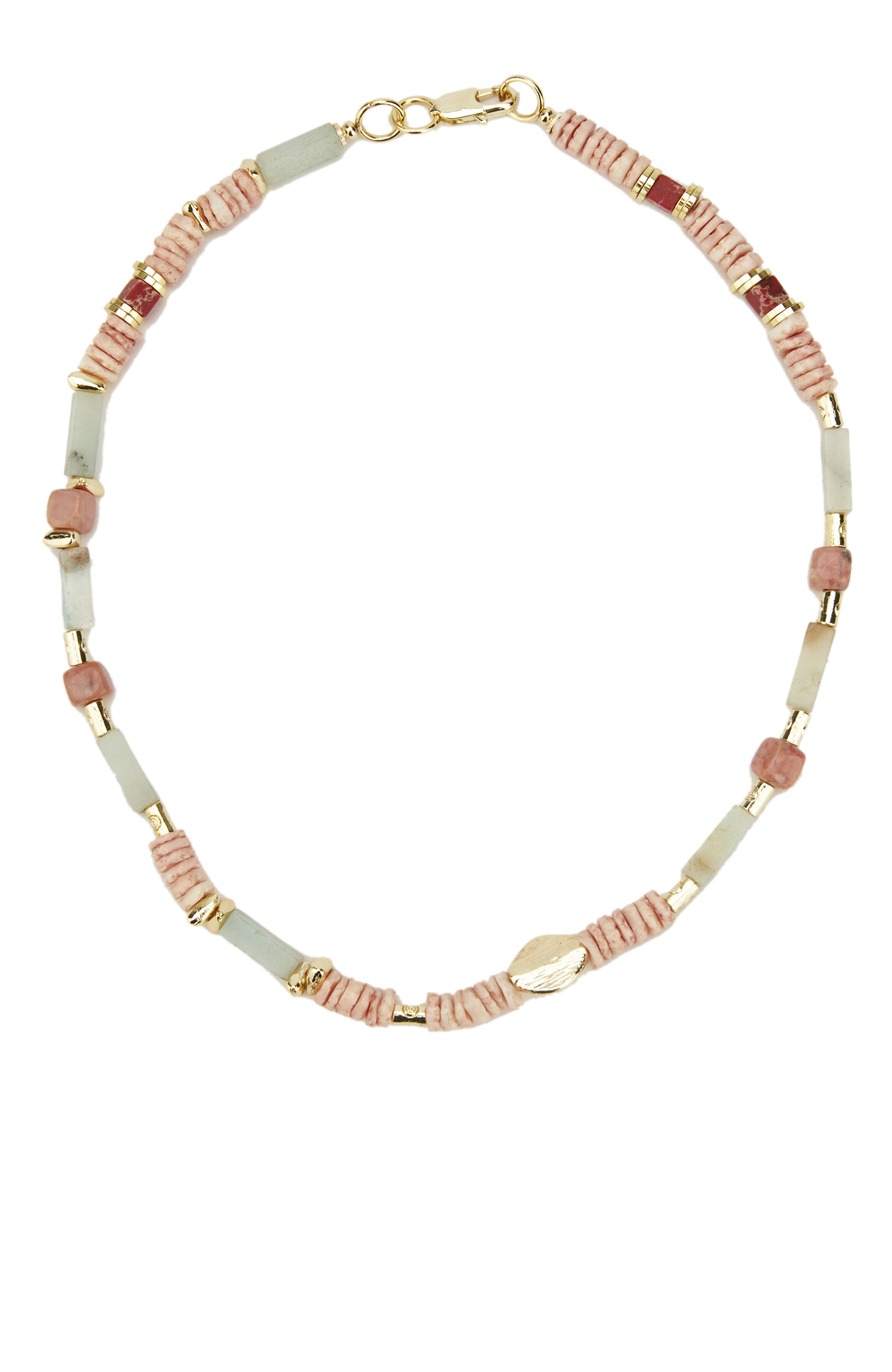 Somon Taşlı Kadın Kolye