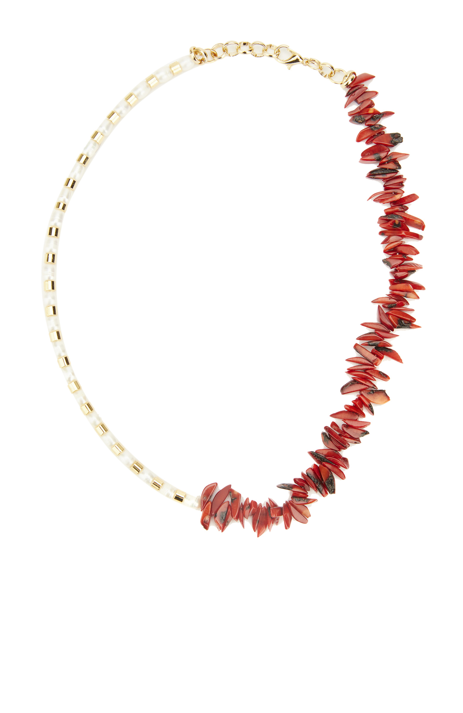 Kırmızı Kadın Kolye