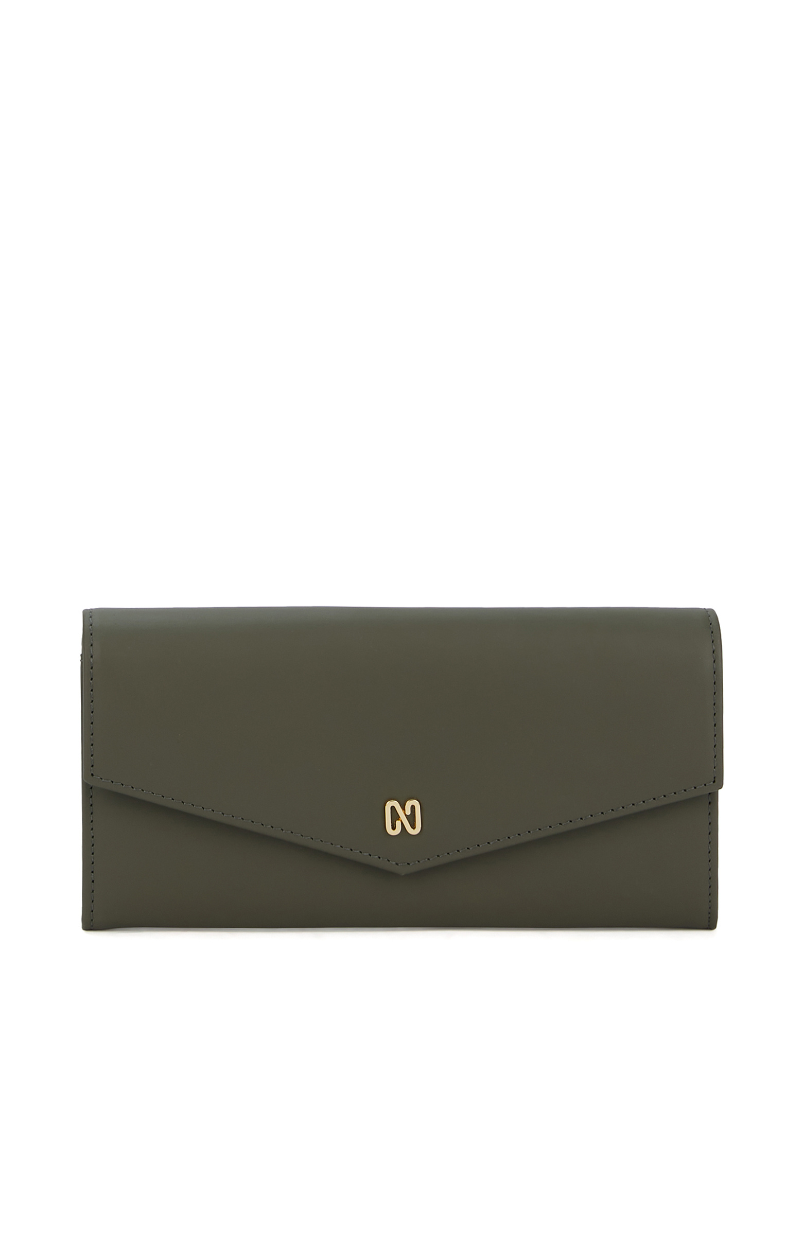 Haki Kadın Deri Cüzdan