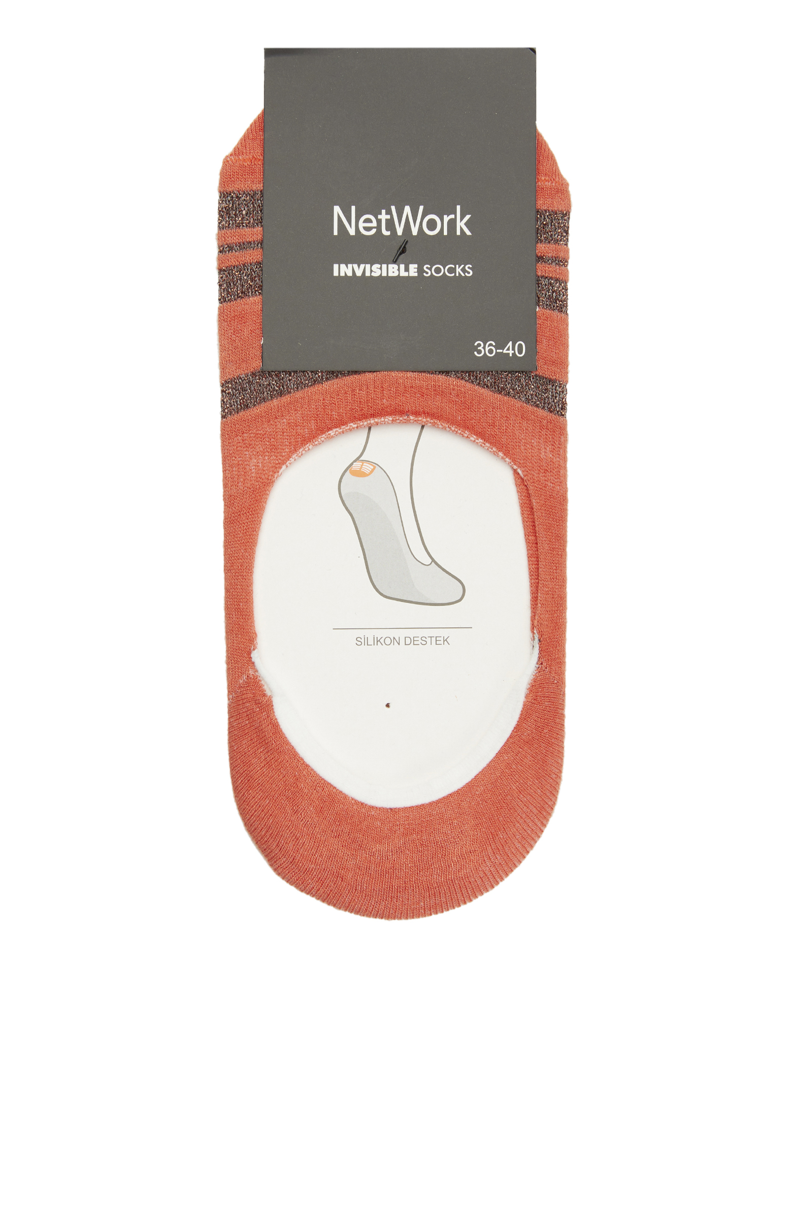 Turuncu Kadın Bambu Çorap Turuncu Kadın Bambu Çorap