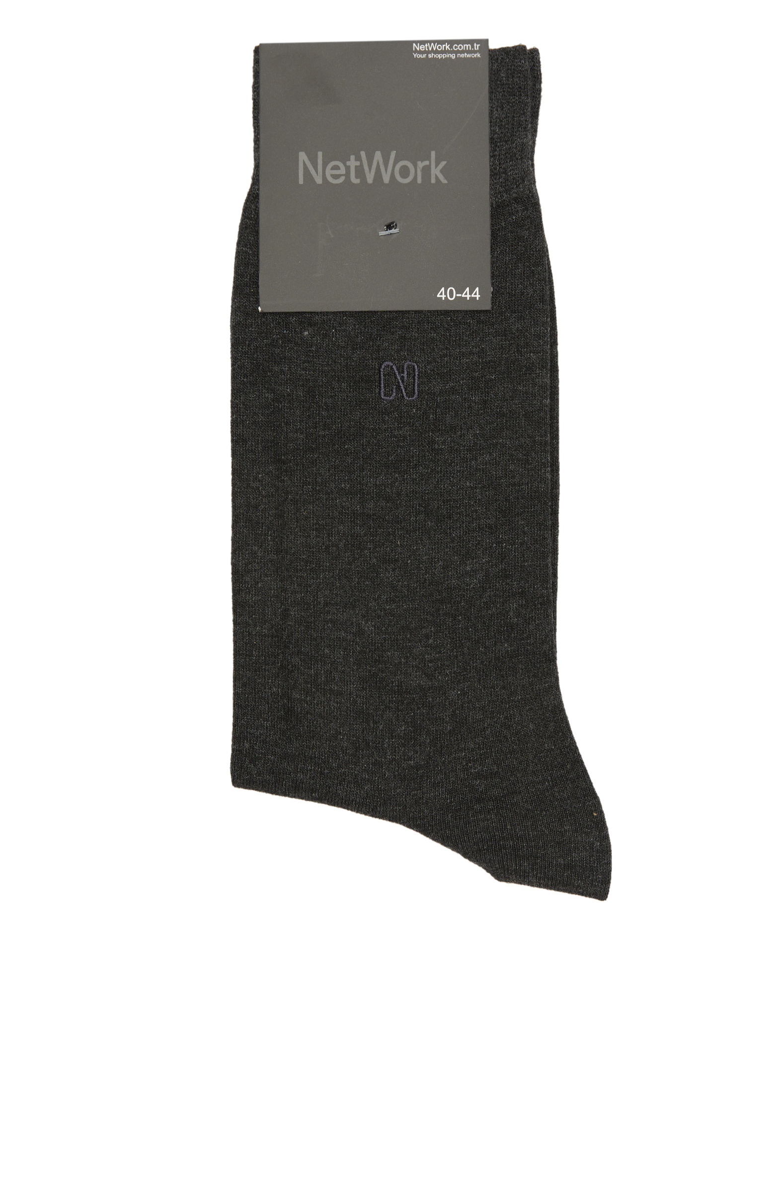 Gri Erkek Bambu Çorap