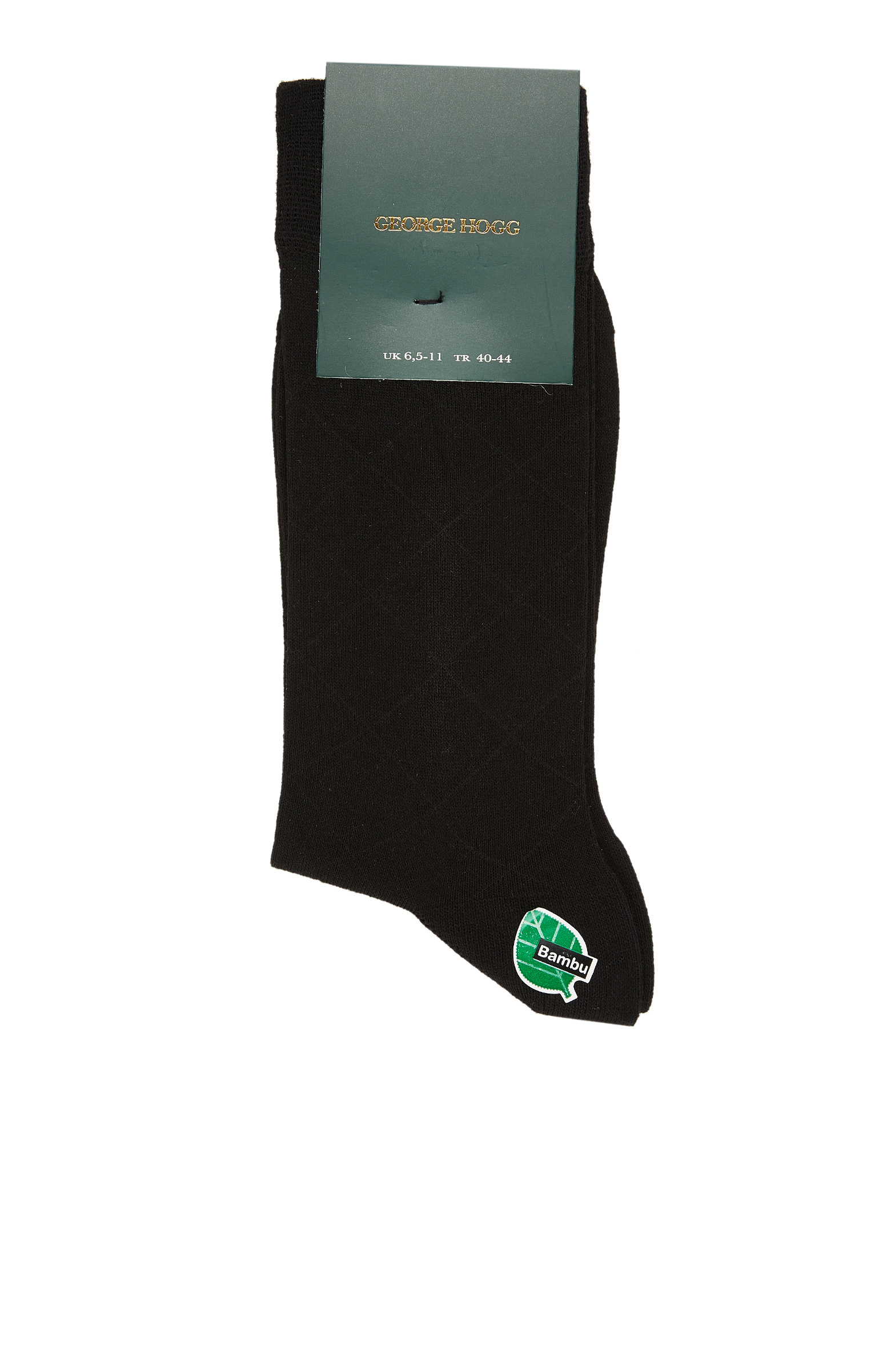 Siyah Erkek Bambu Çorap