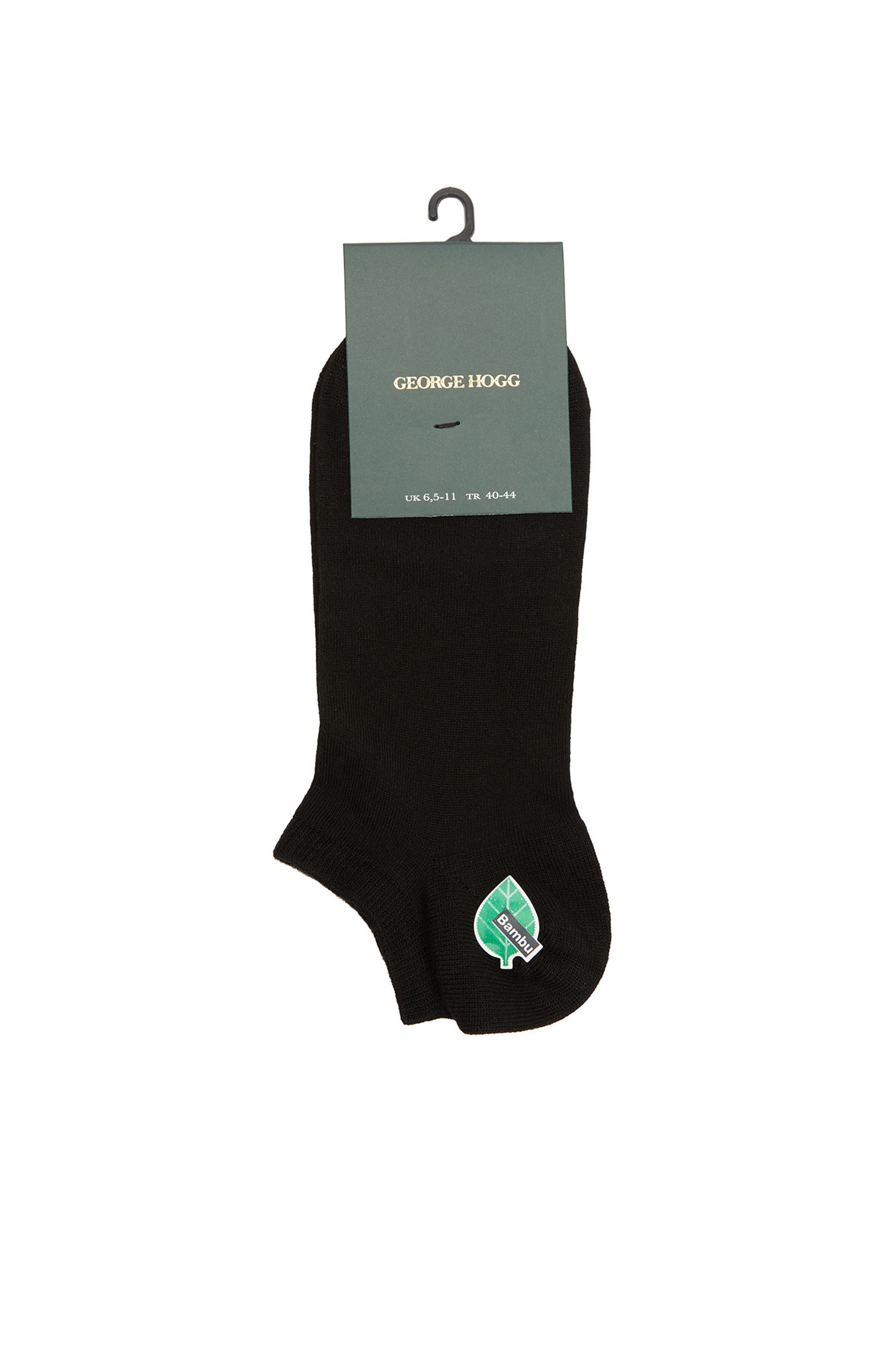 Siyah Erkek Bambu Çorap