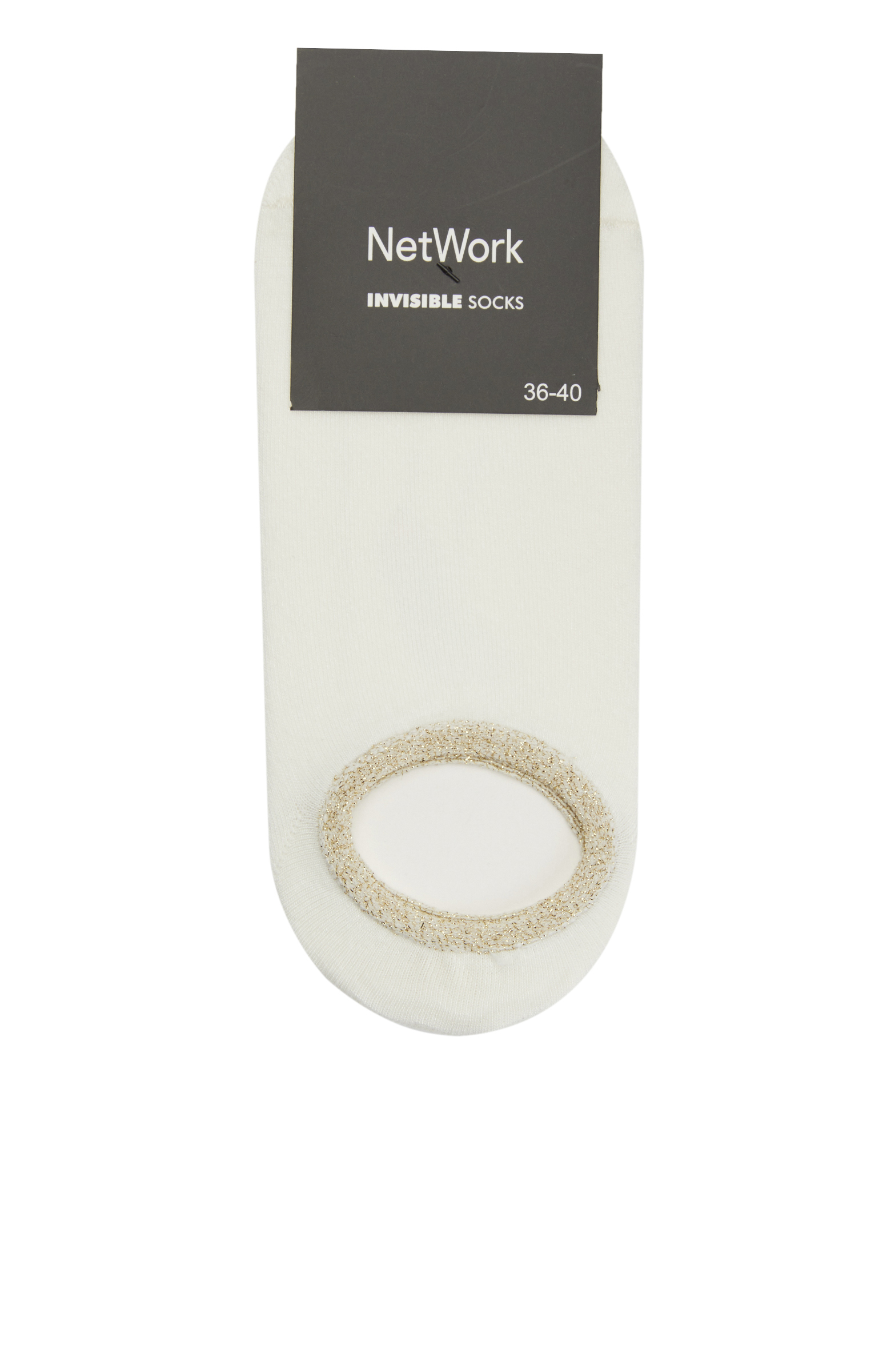 Beyaz Gold Kadın Bambu Çorap