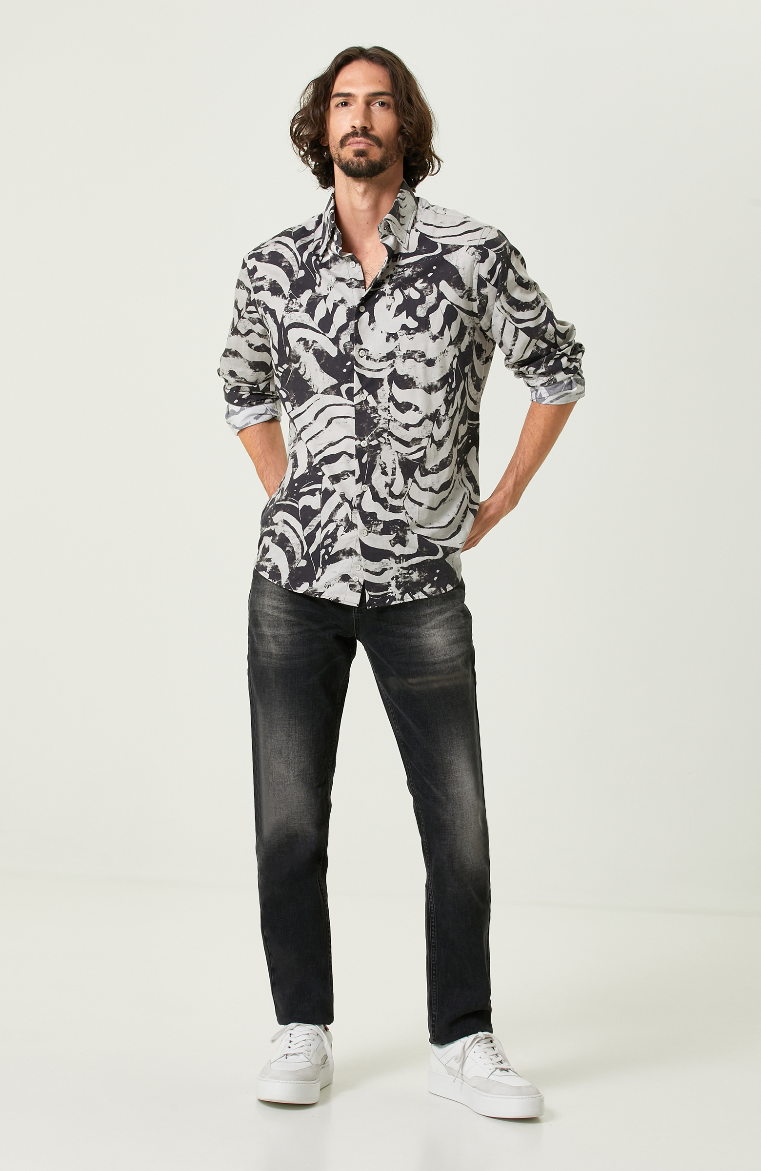 Slim Fit Siyah Denim Pantolon