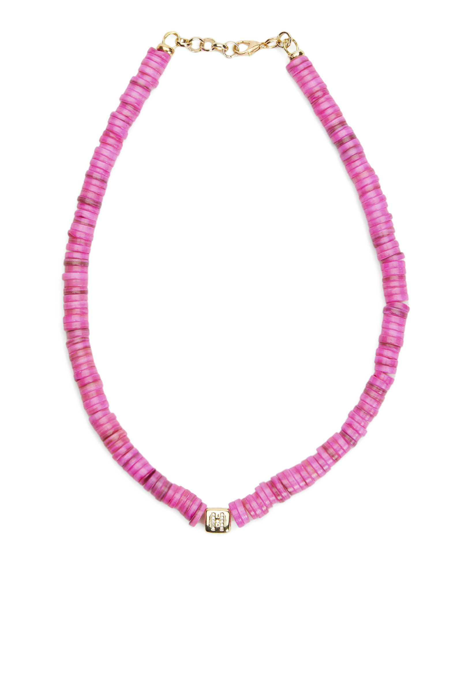 Pembe Taşlı Kadın Kolye Pembe Taşlı Kadın Kolye