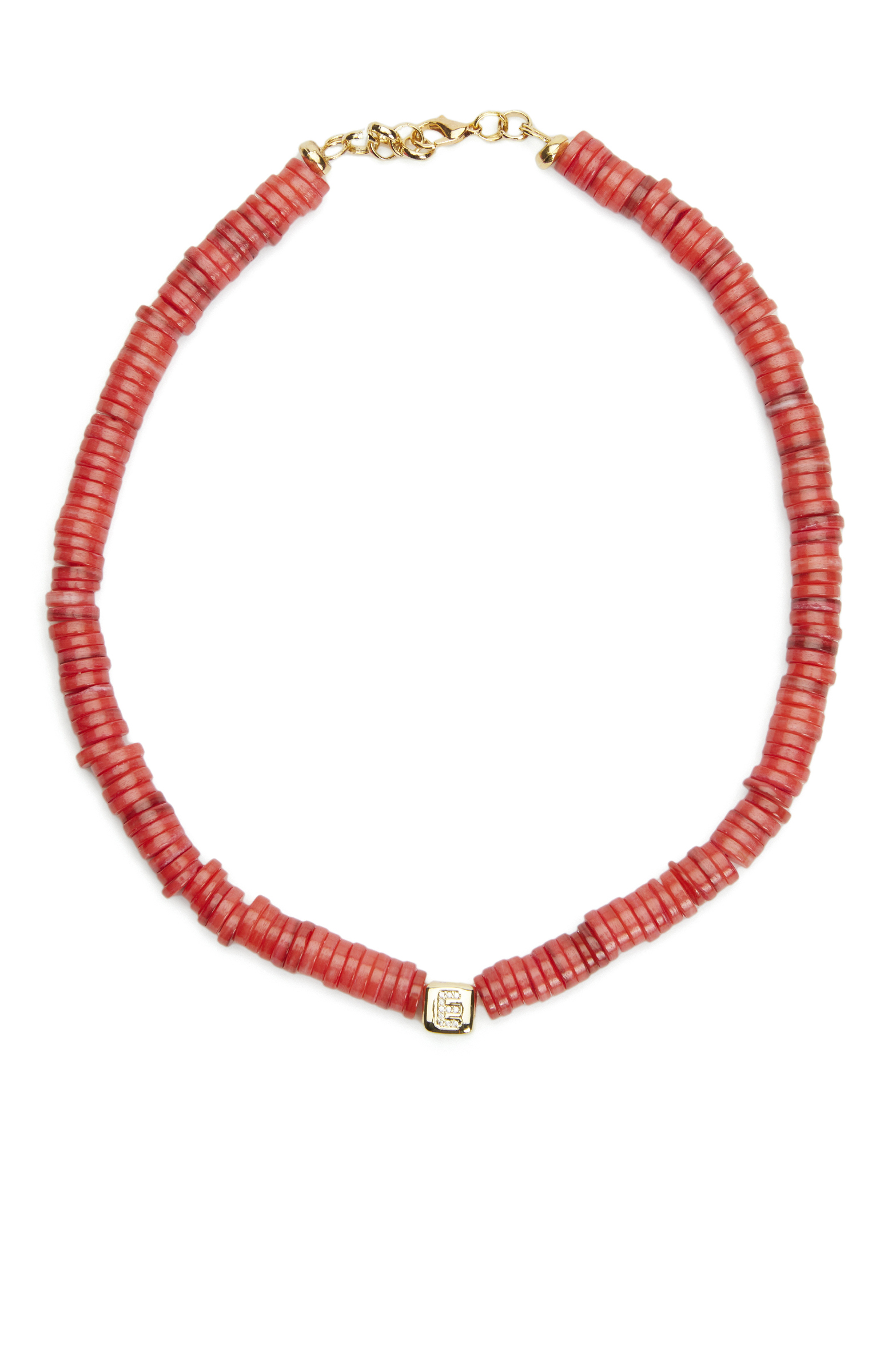 Kırmızı Boncuklu Kadın Kolye Kırmızı Boncuklu Kadın Kolye