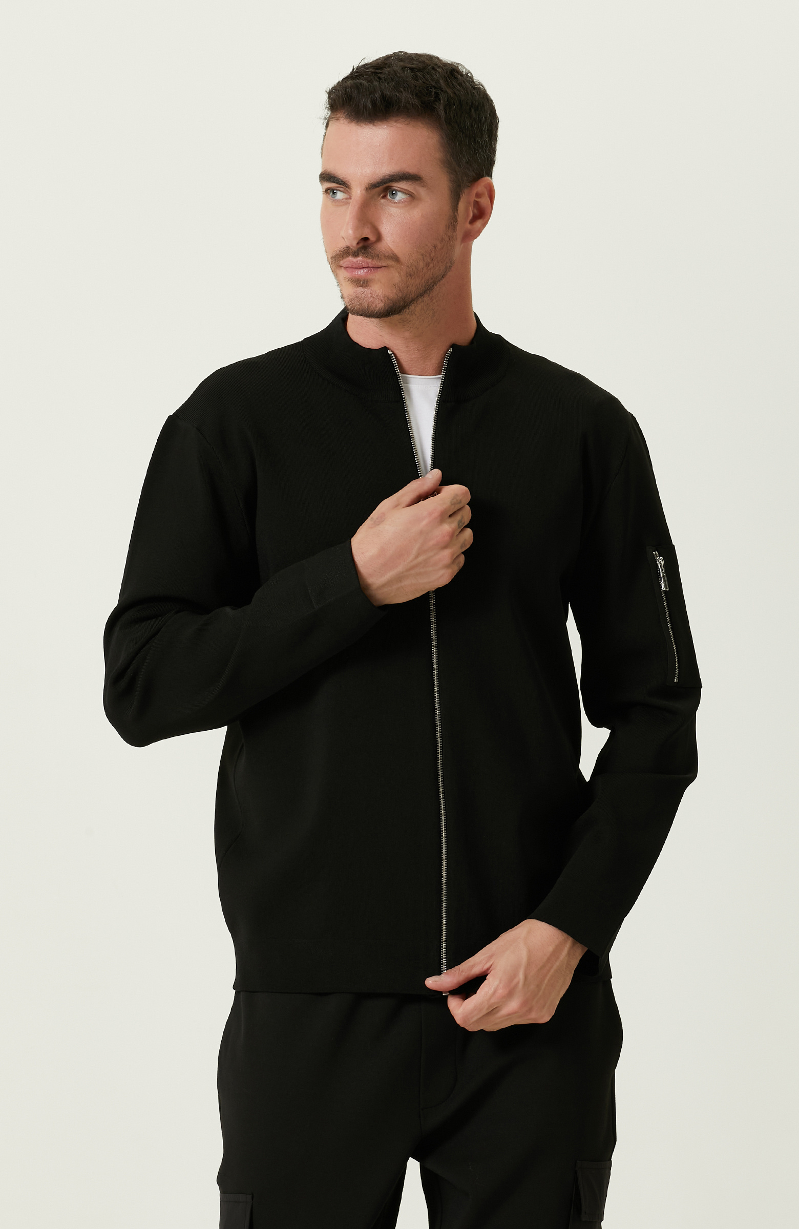 N-Tech Siyah Triko Mont