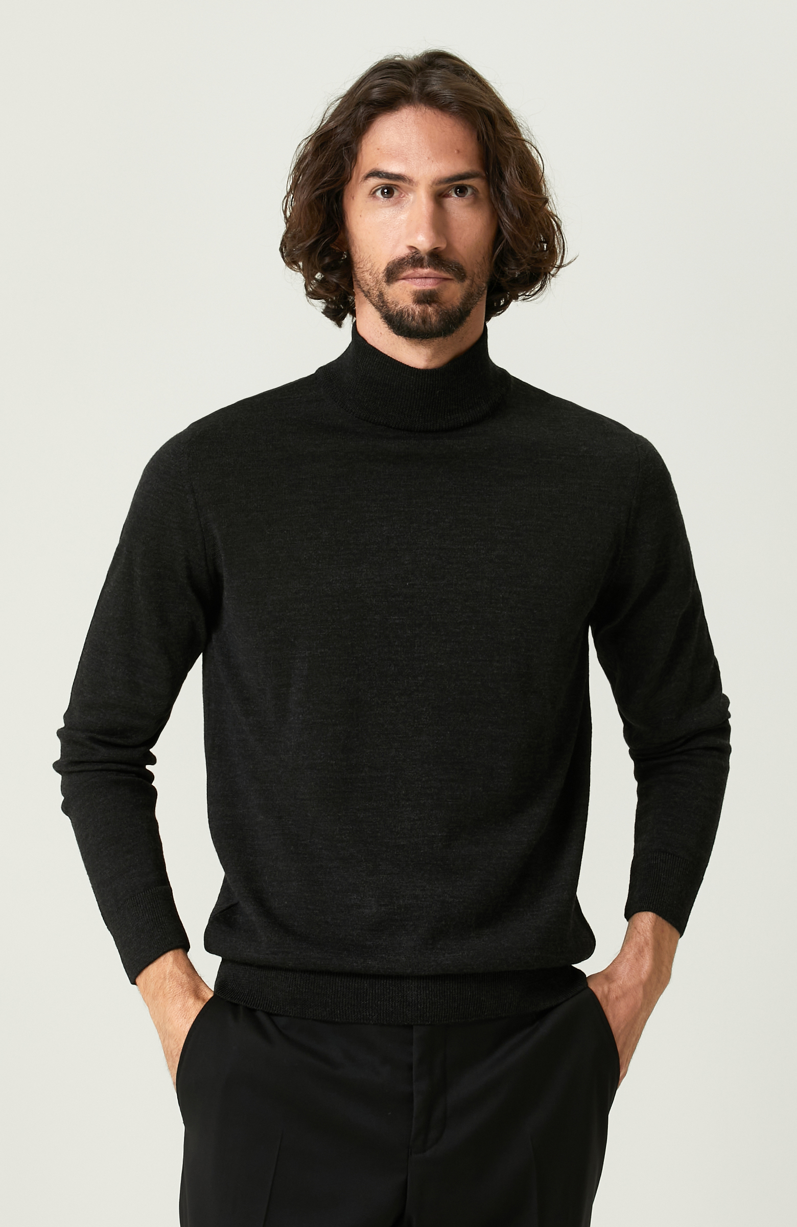 Antrasit Yün Kazak Antrasit Yün Kazak