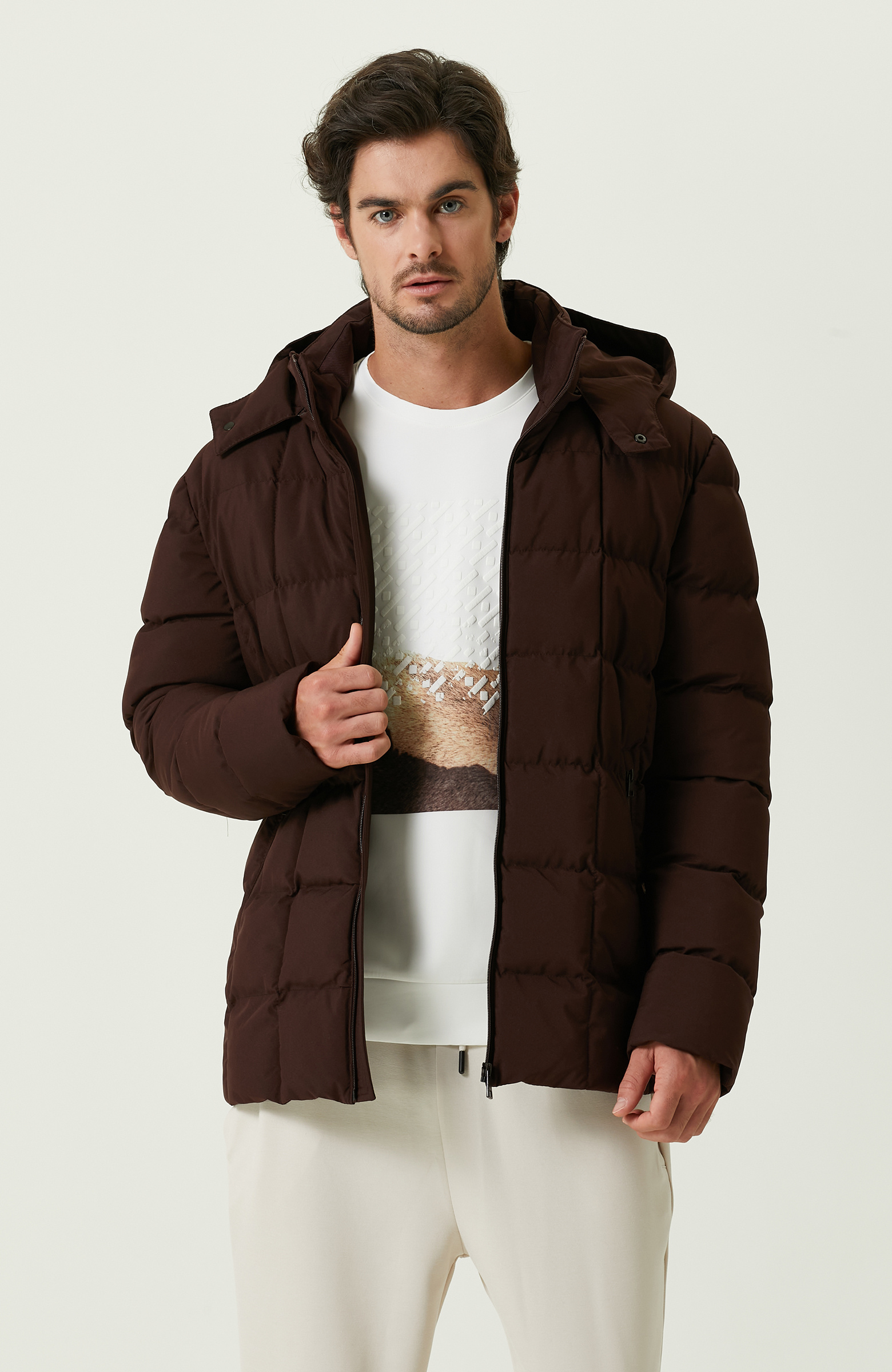 Bordo Kapitoneli Casual Kaban