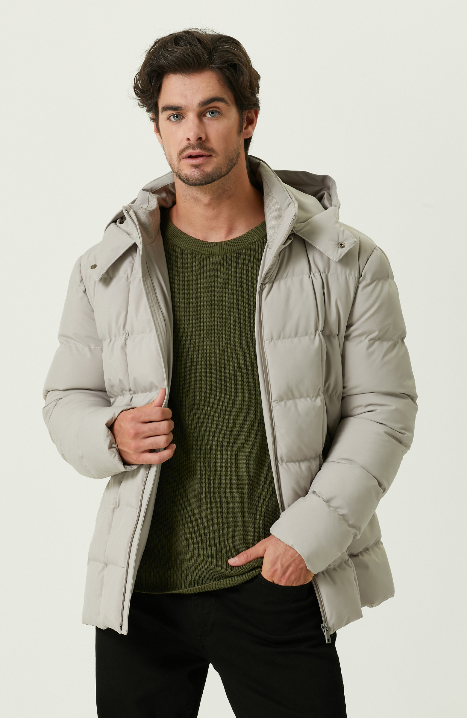 Taş Kapitoneli Casual Kaban