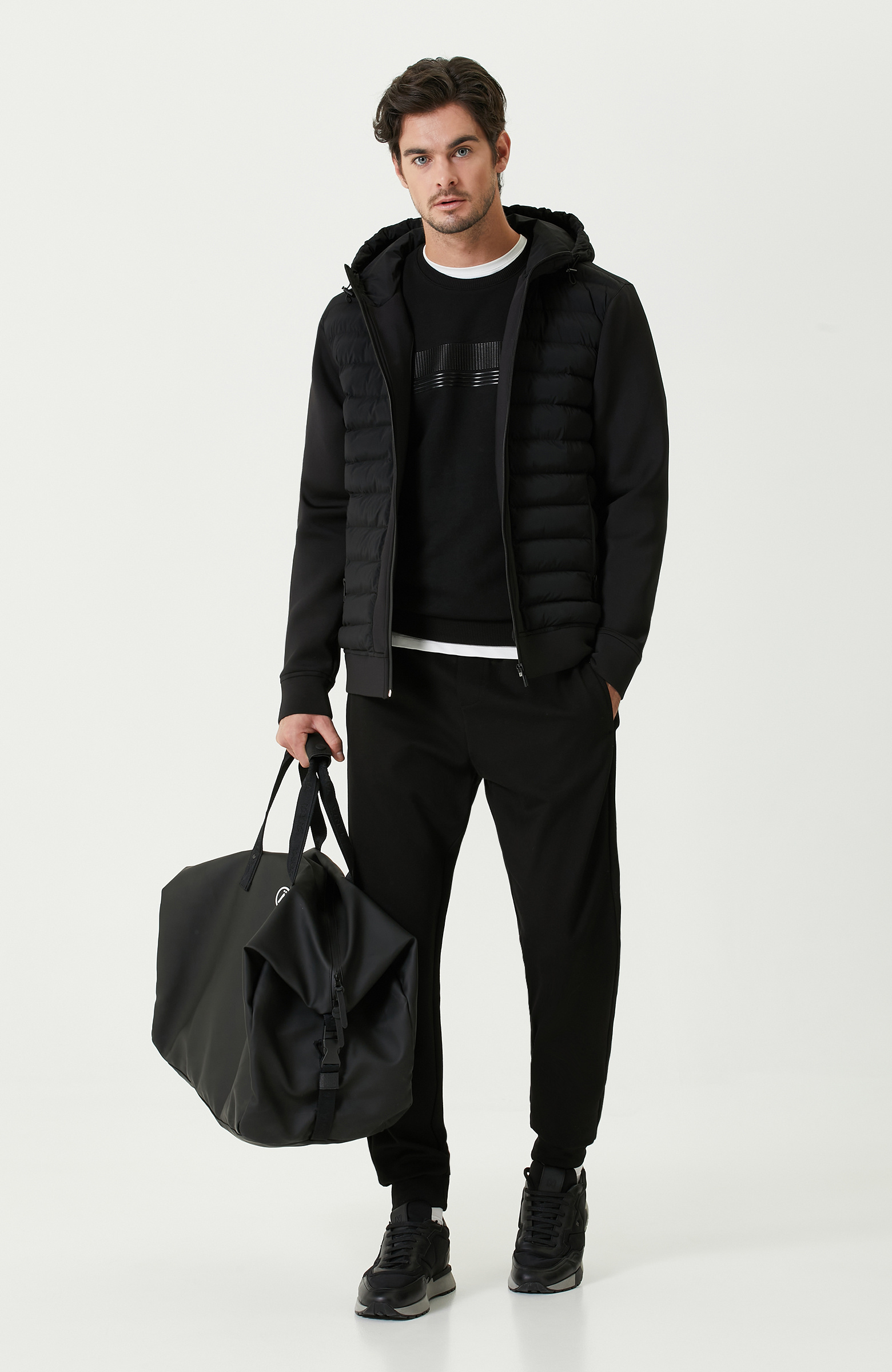 Jogger Fit Siyah Pantolon