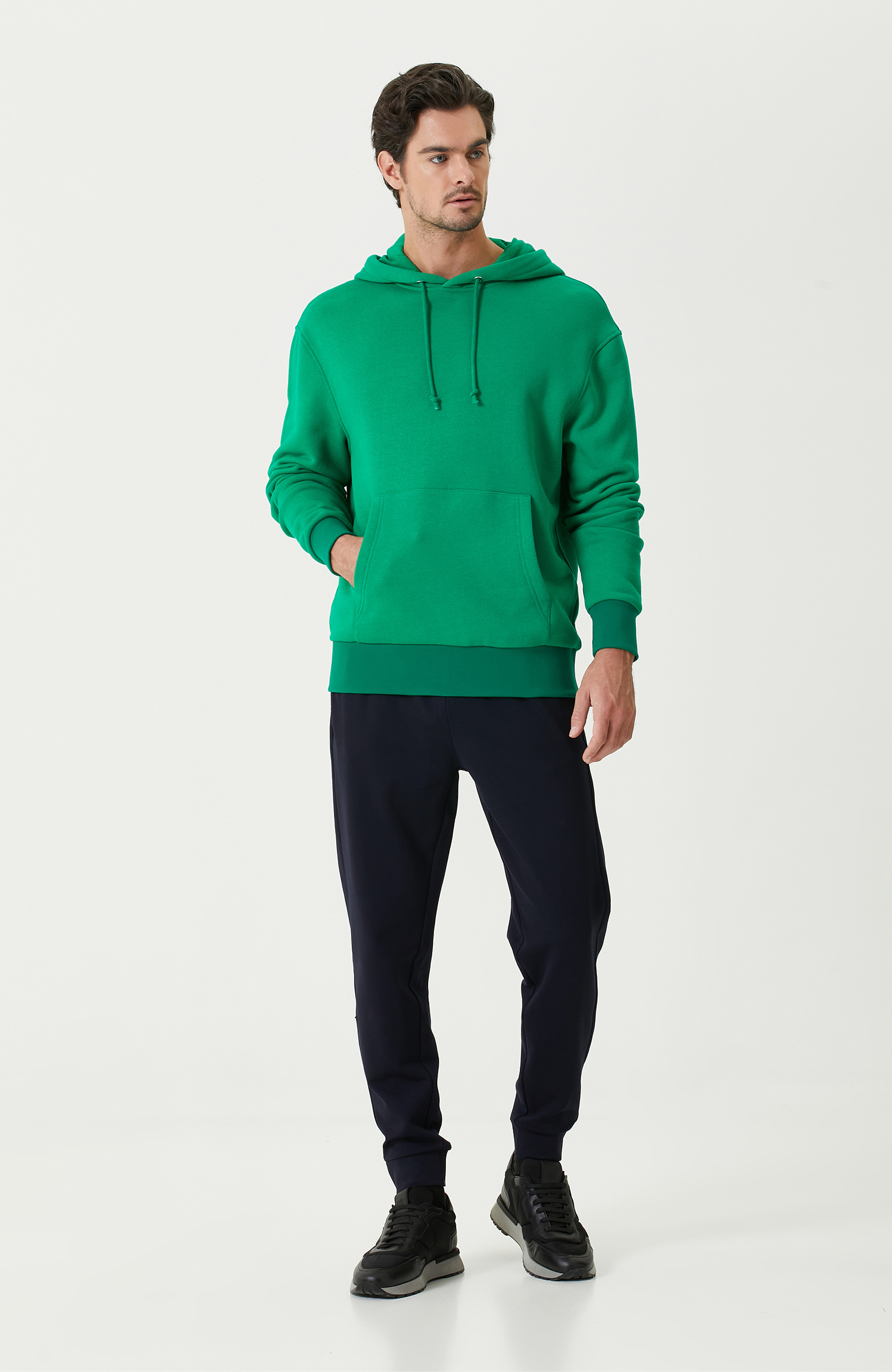 Jogger Fit Lacivert Pantolon