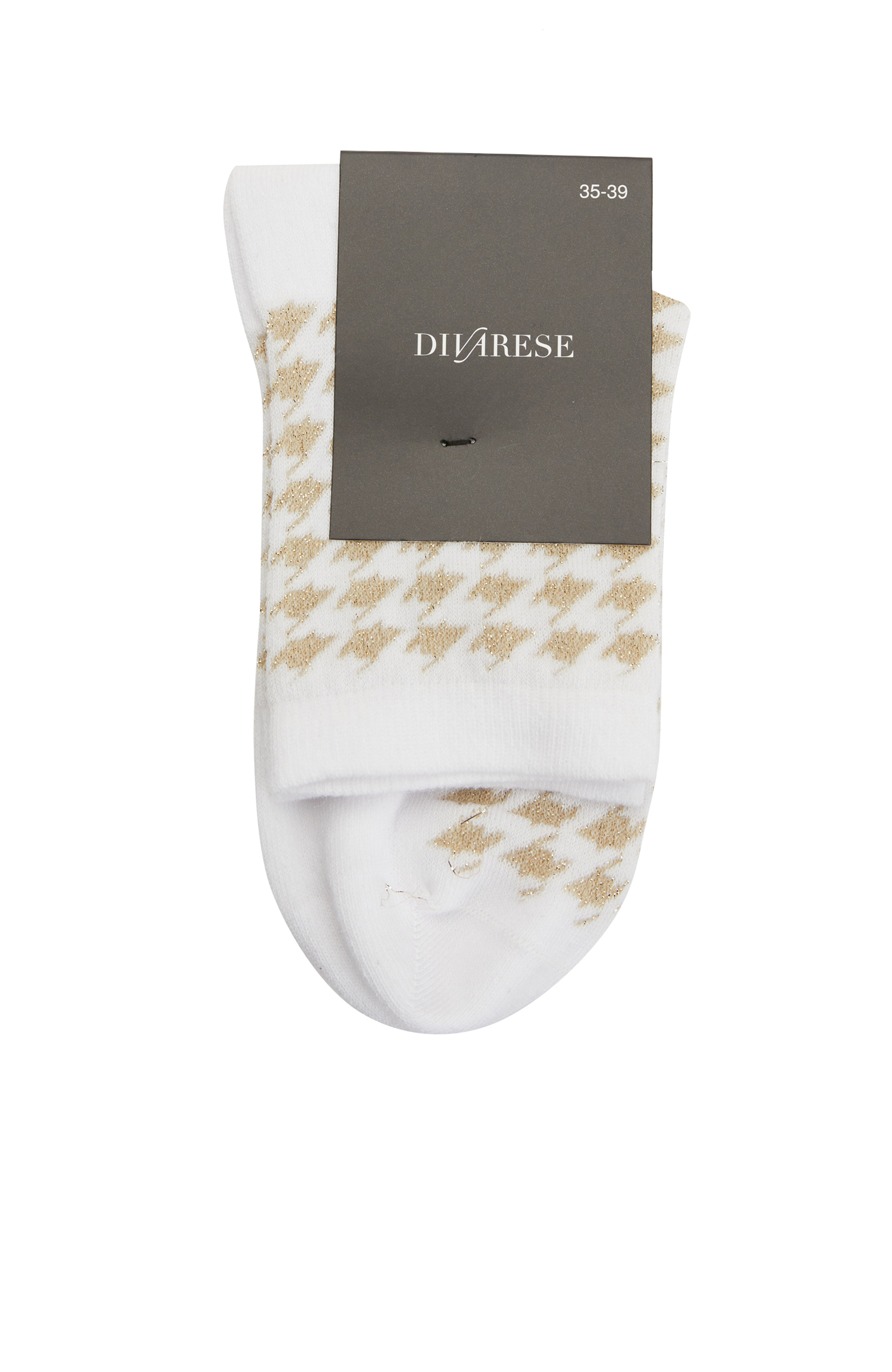 Beyaz Gold Kadın Çorap
