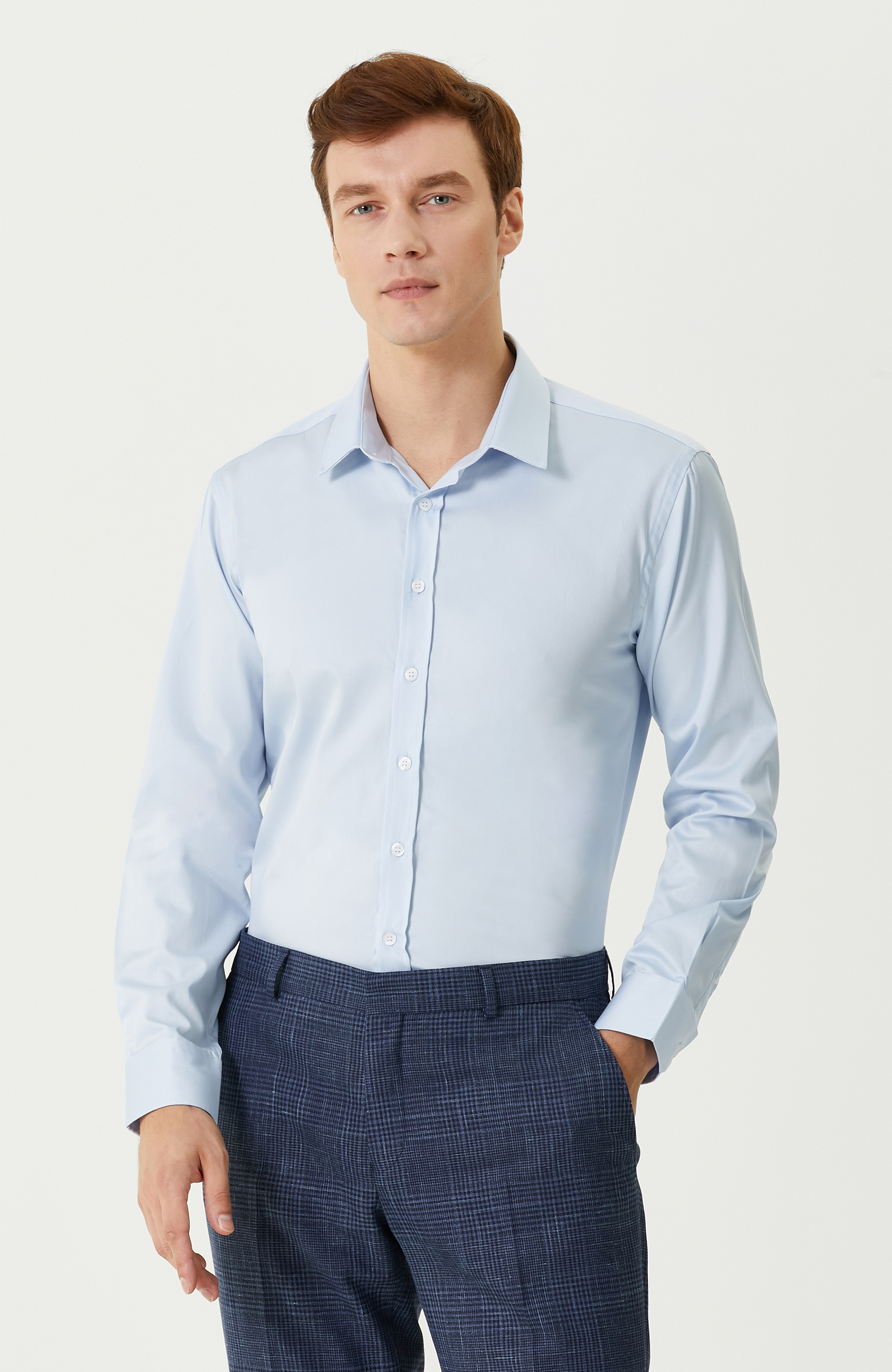 Açık  Mavi Gömlek