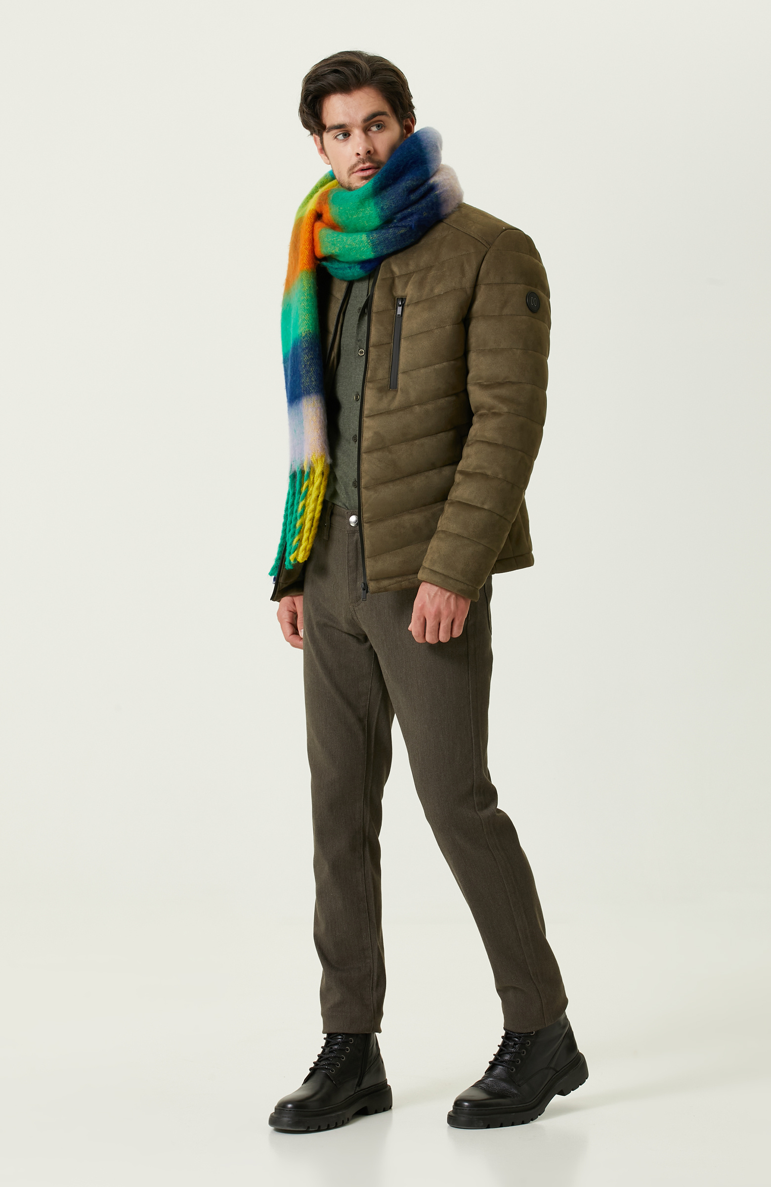 Slim Fit Vizon Pantolon