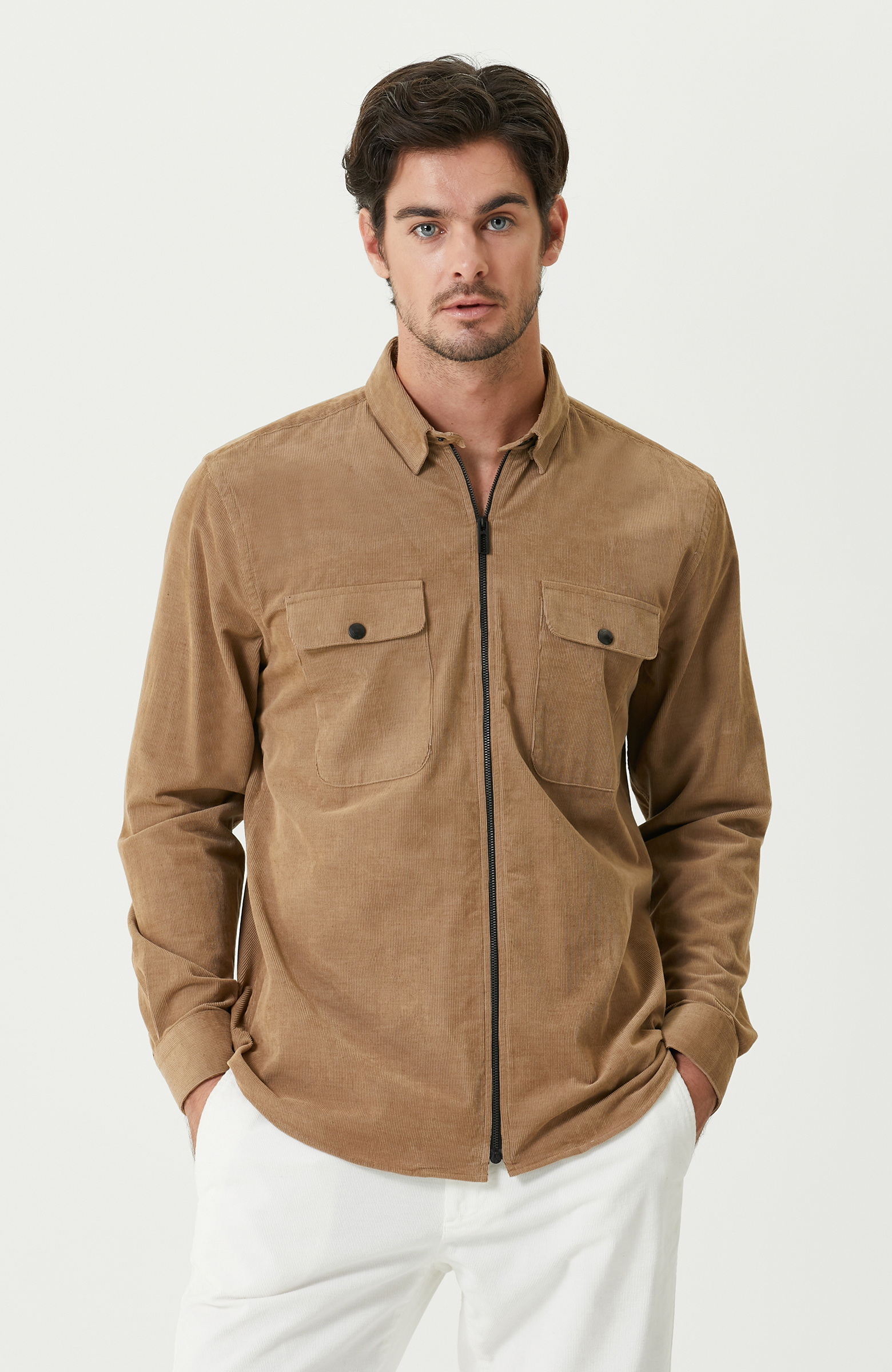 Comfort Fit Vizon Dış Gömlek