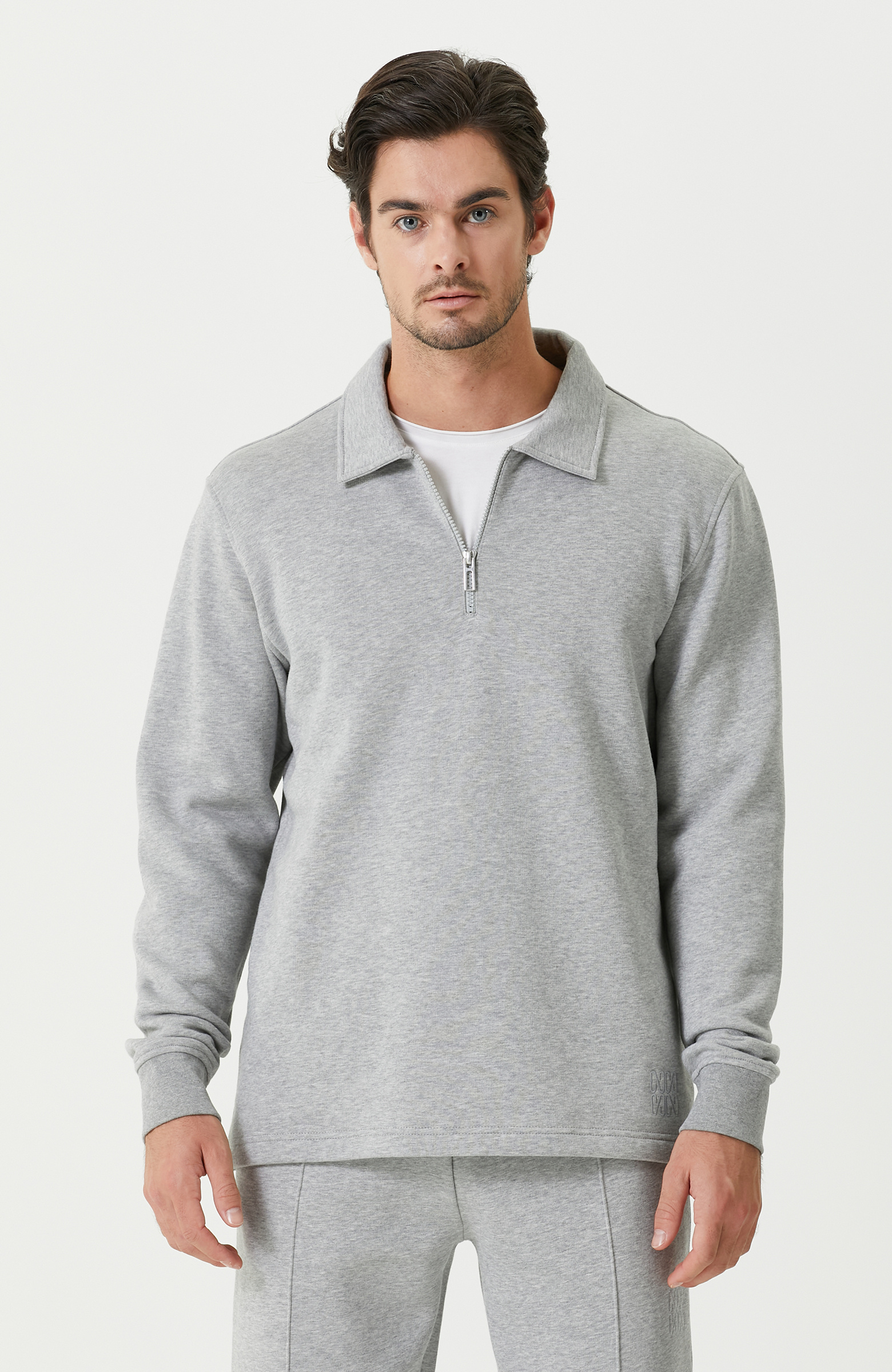 Comfort Fit Gri Sweatshirt