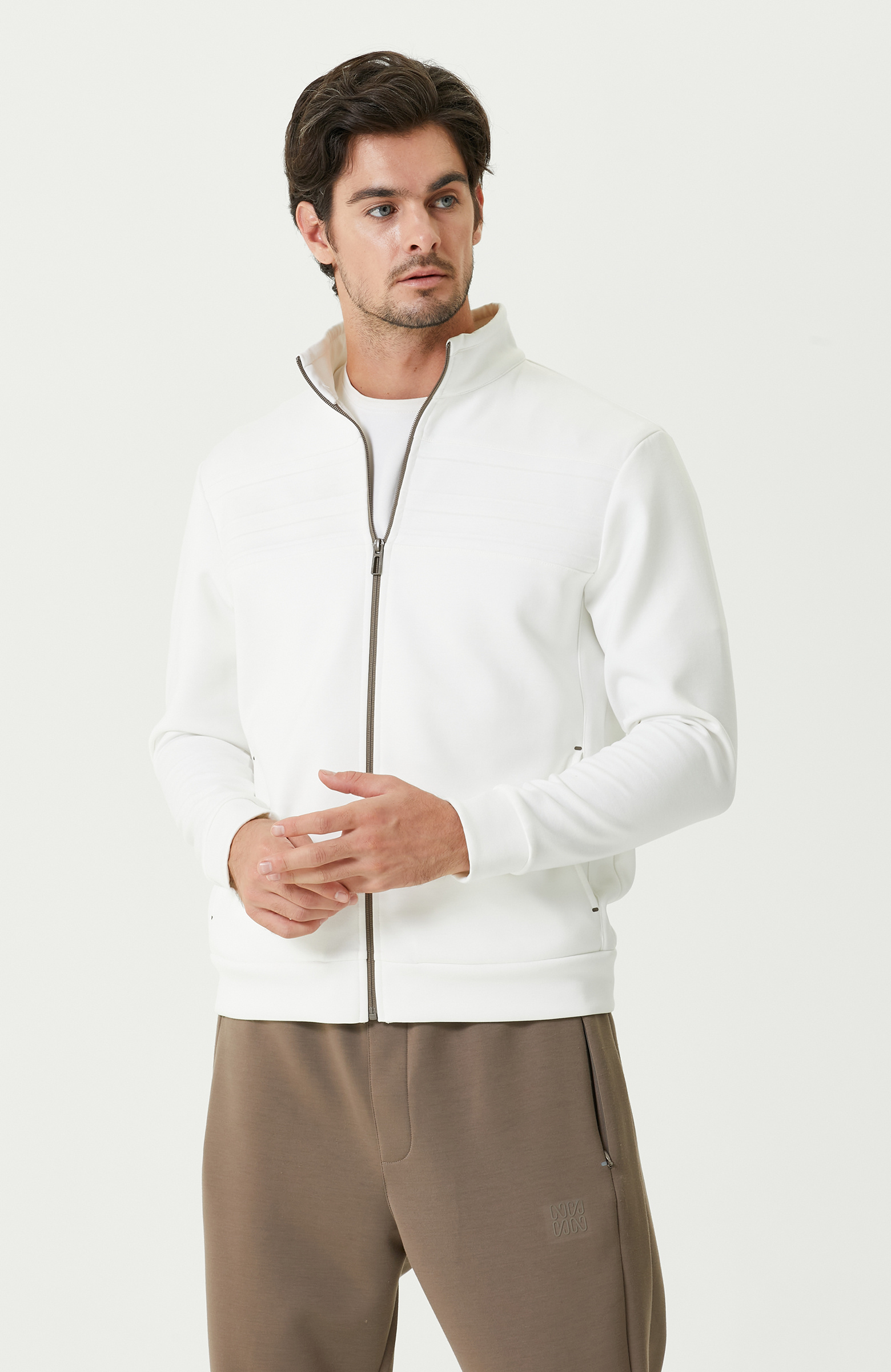 N-Tech Ekru Sweatshirt