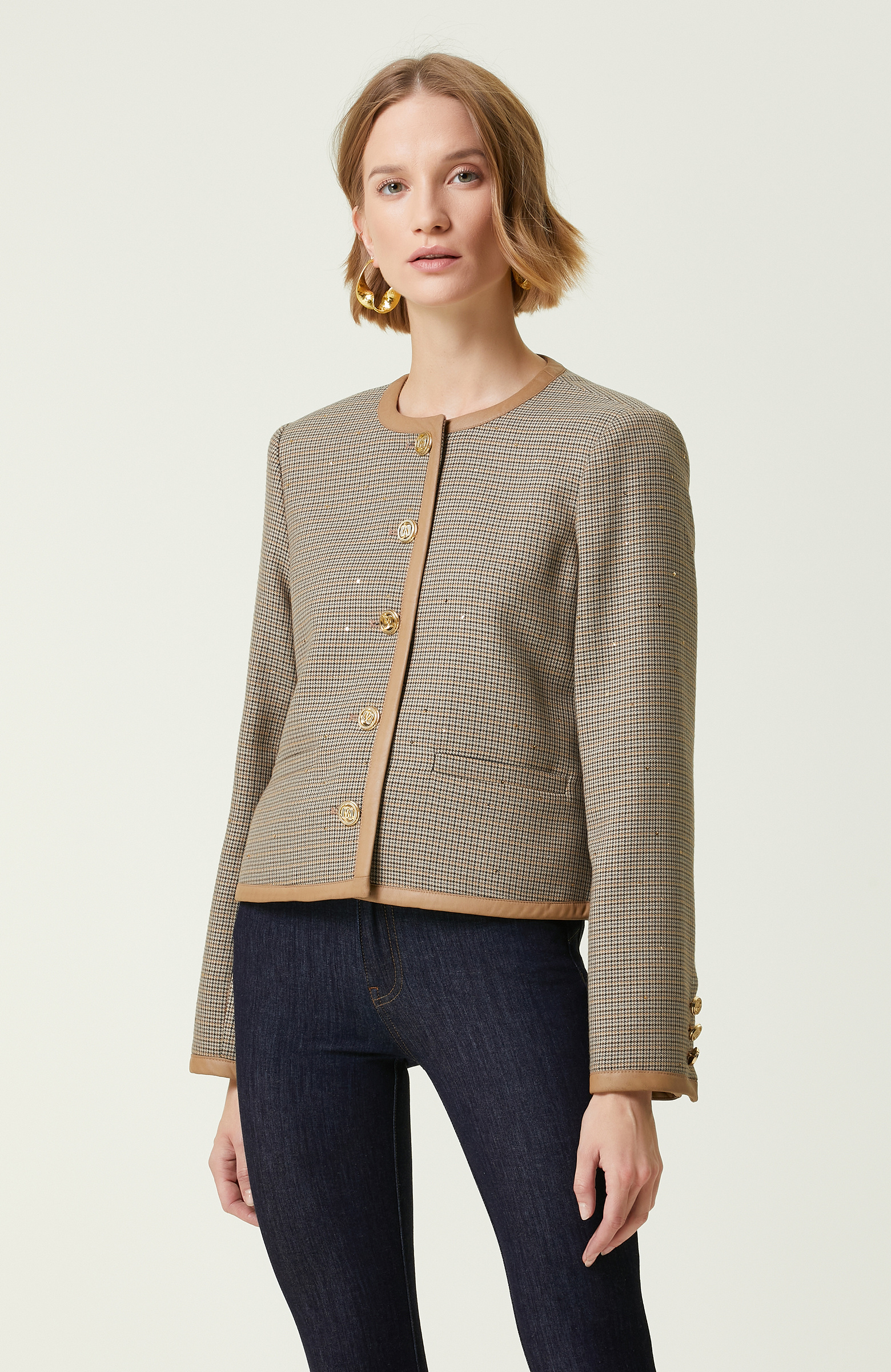 Regular Fit Camel Ceket