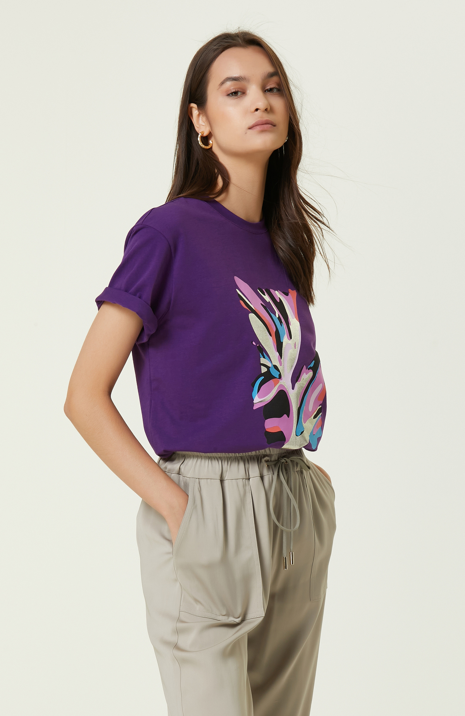 Basic Fit Mor T-shirt