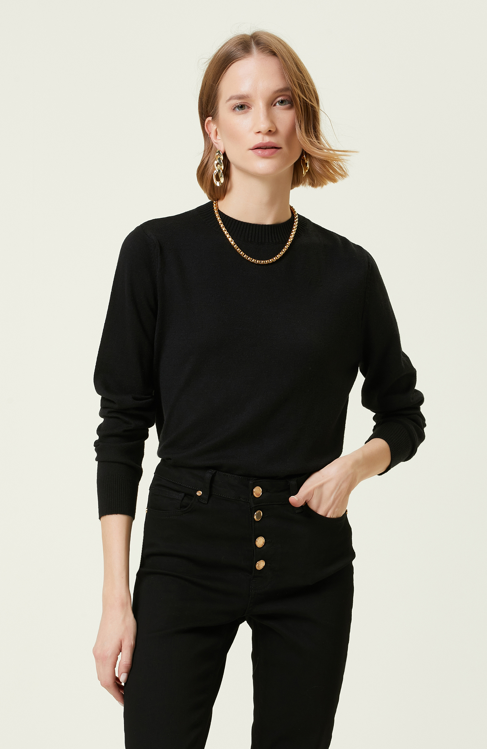 Basic Fit Siyah Kazak