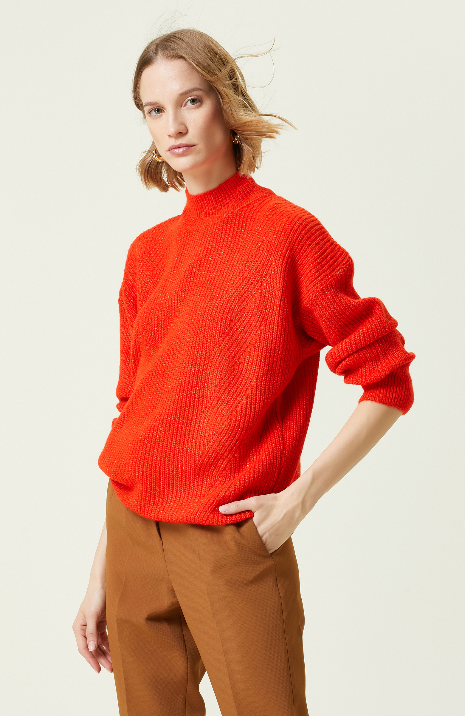 Basic Fit Nar Çiçeği Kazak