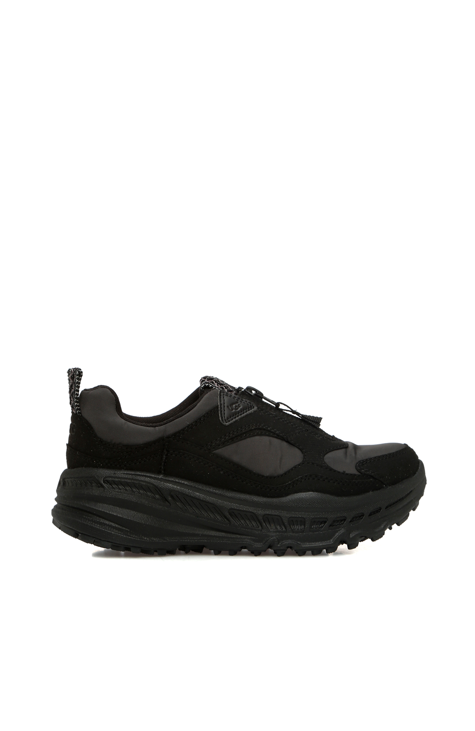 Siyah Kalın Tabanlı Kadın Sneaker Siyah Kalın Tabanlı Kadın Sneaker