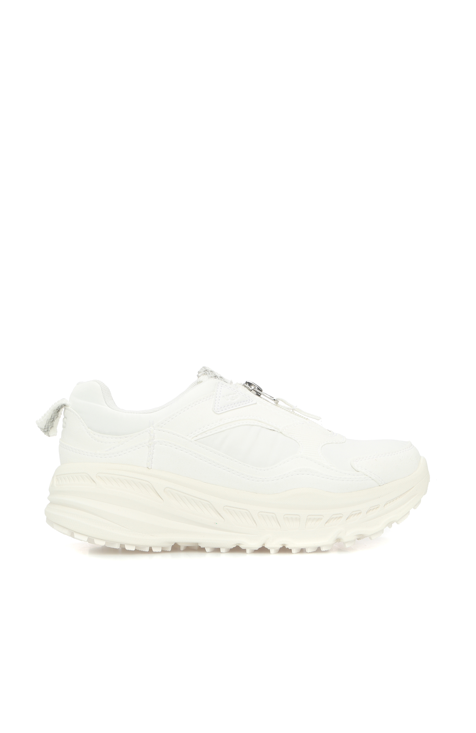 Beyaz Kalın Tabanlı Kadın Sneaker Beyaz Kalın Tabanlı Kadın Sneaker