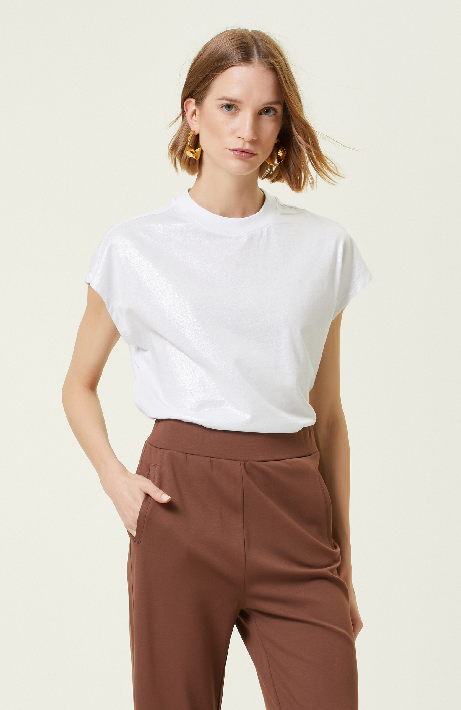 Kırık Beyaz T-shirt