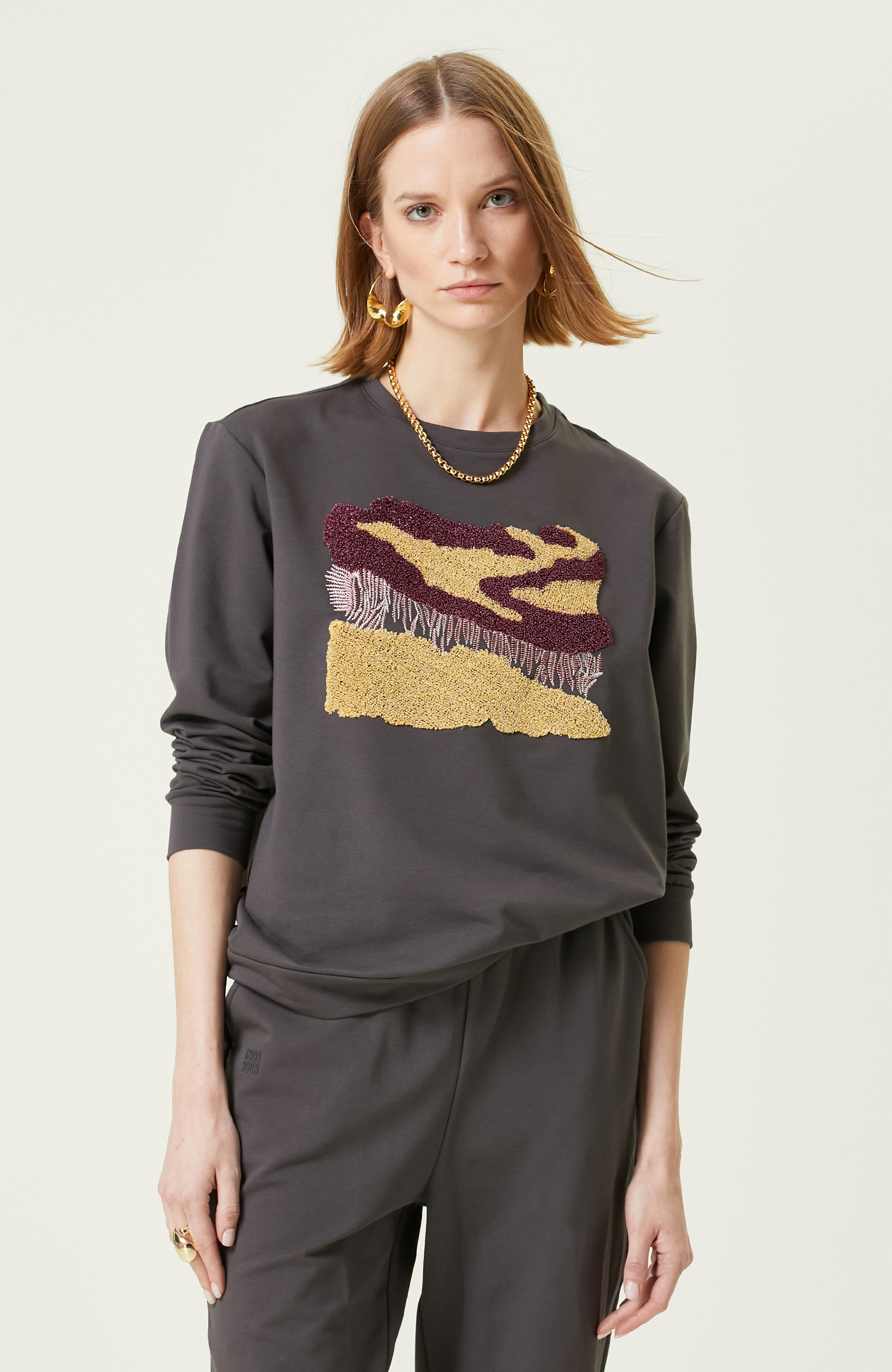 Antrasit Sweatshırt Antrasit Sweatshırt