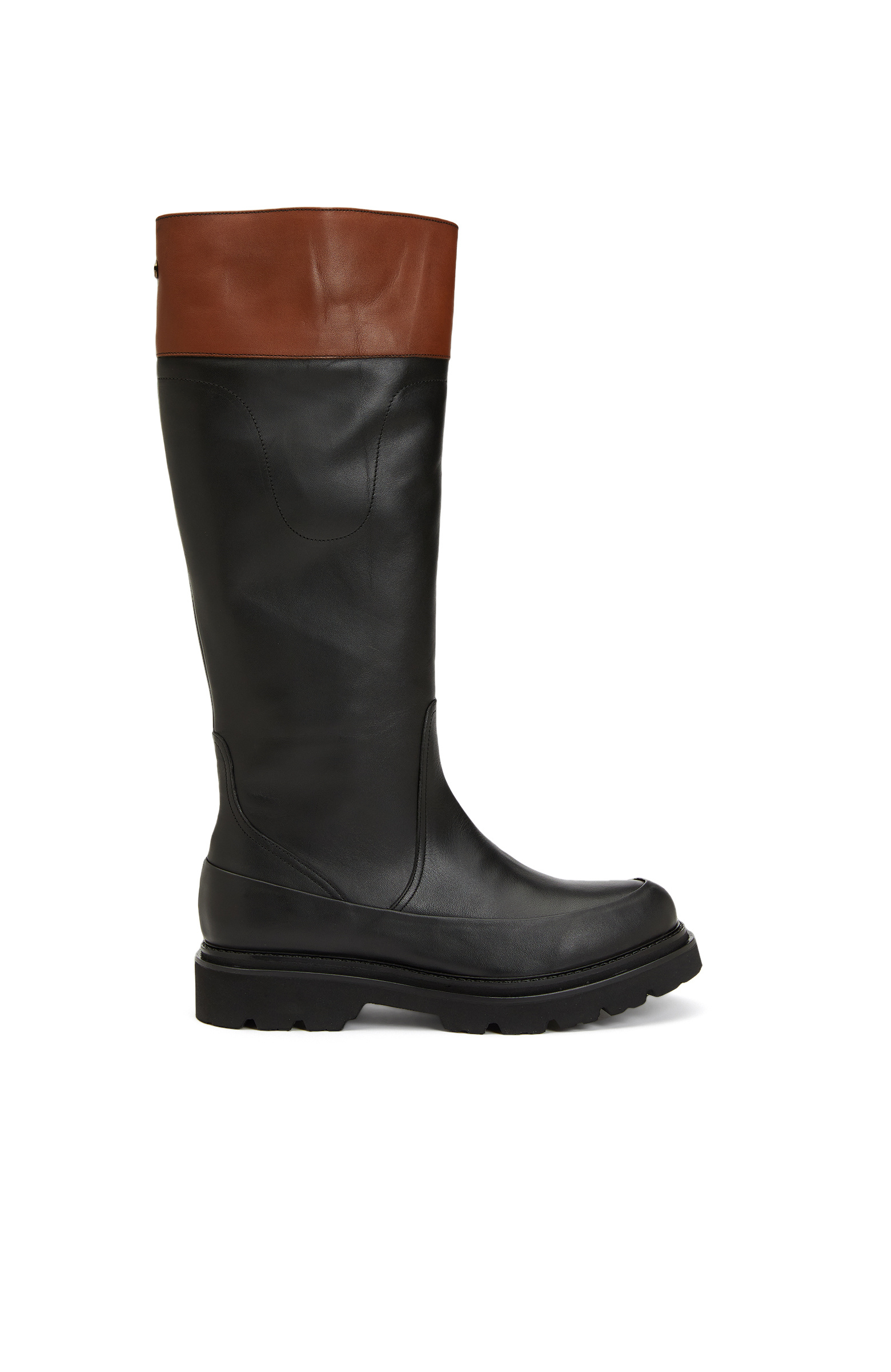 Siyah Kadın Deri Çizme