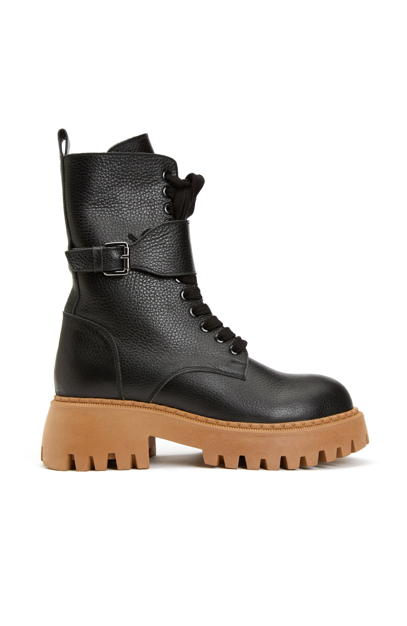 Siyah Kadın Deri Bot