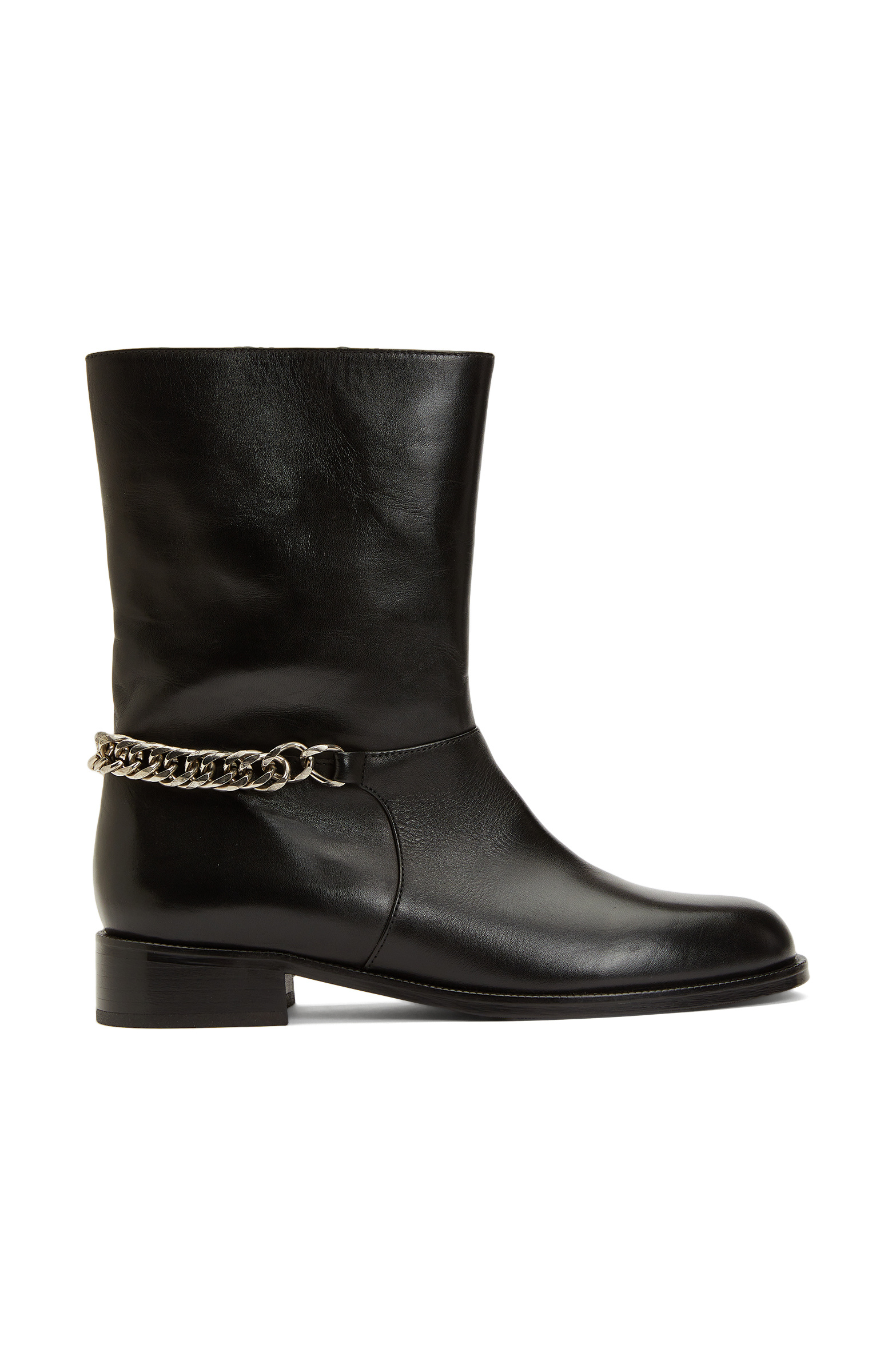 Siyah Kadın Deri Bot