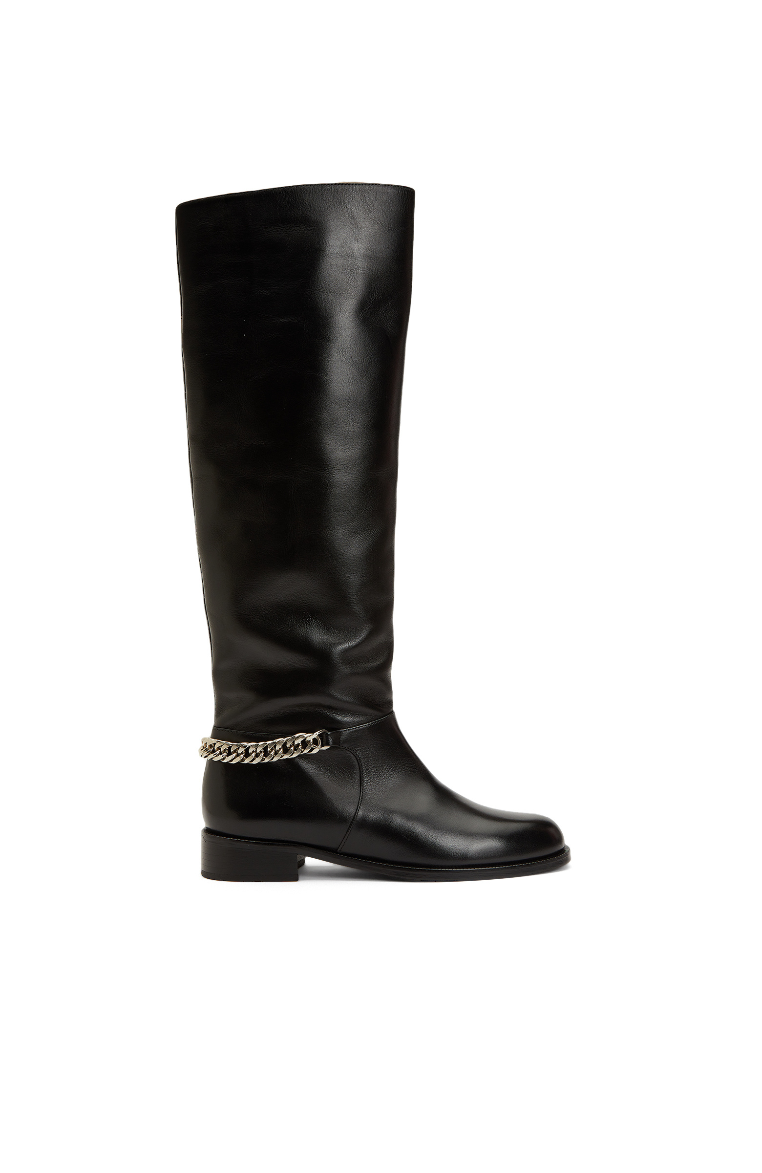 Siyah Kadın Deri Çizme