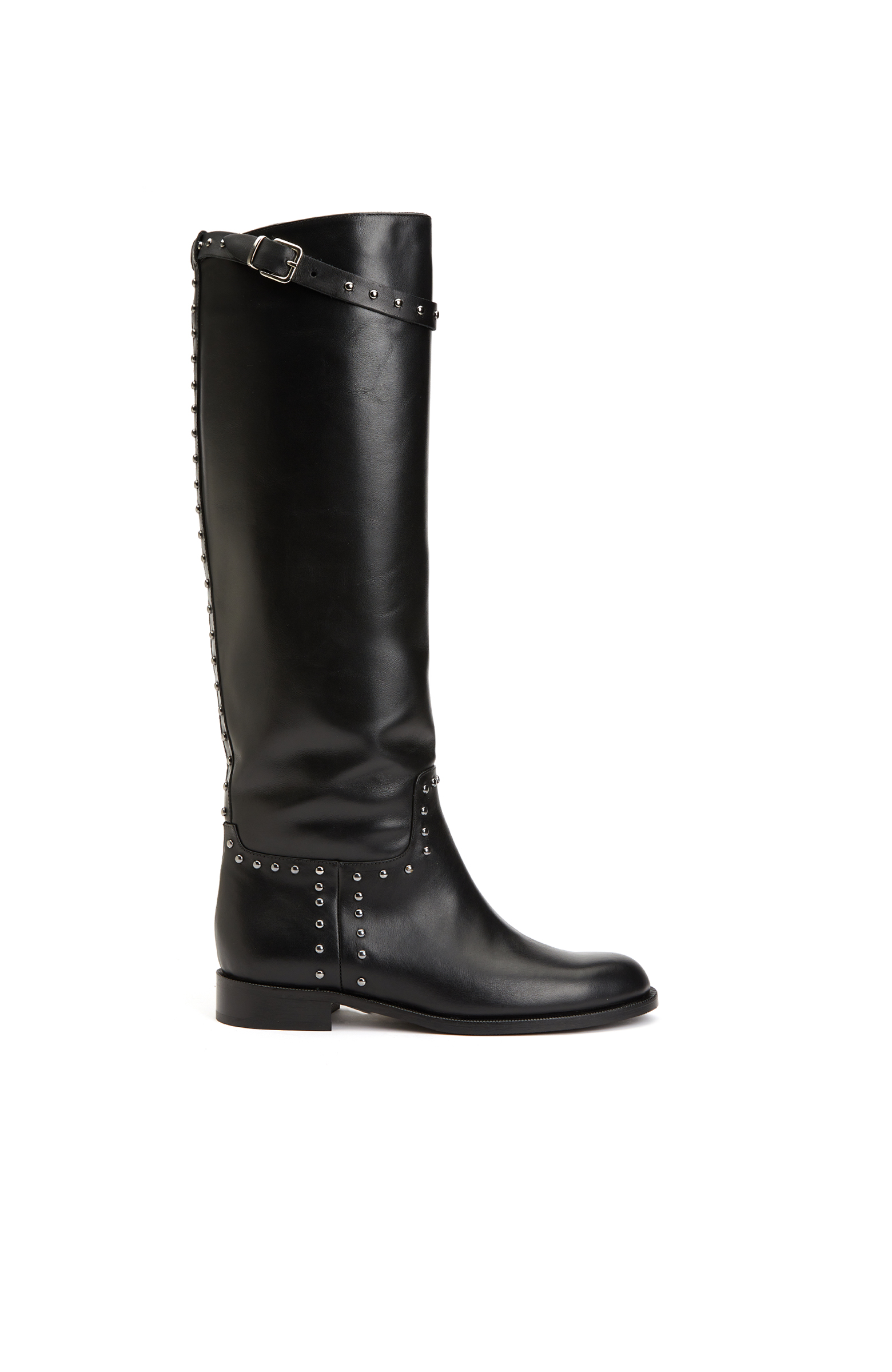 Siyah Kadın Deri Çizme