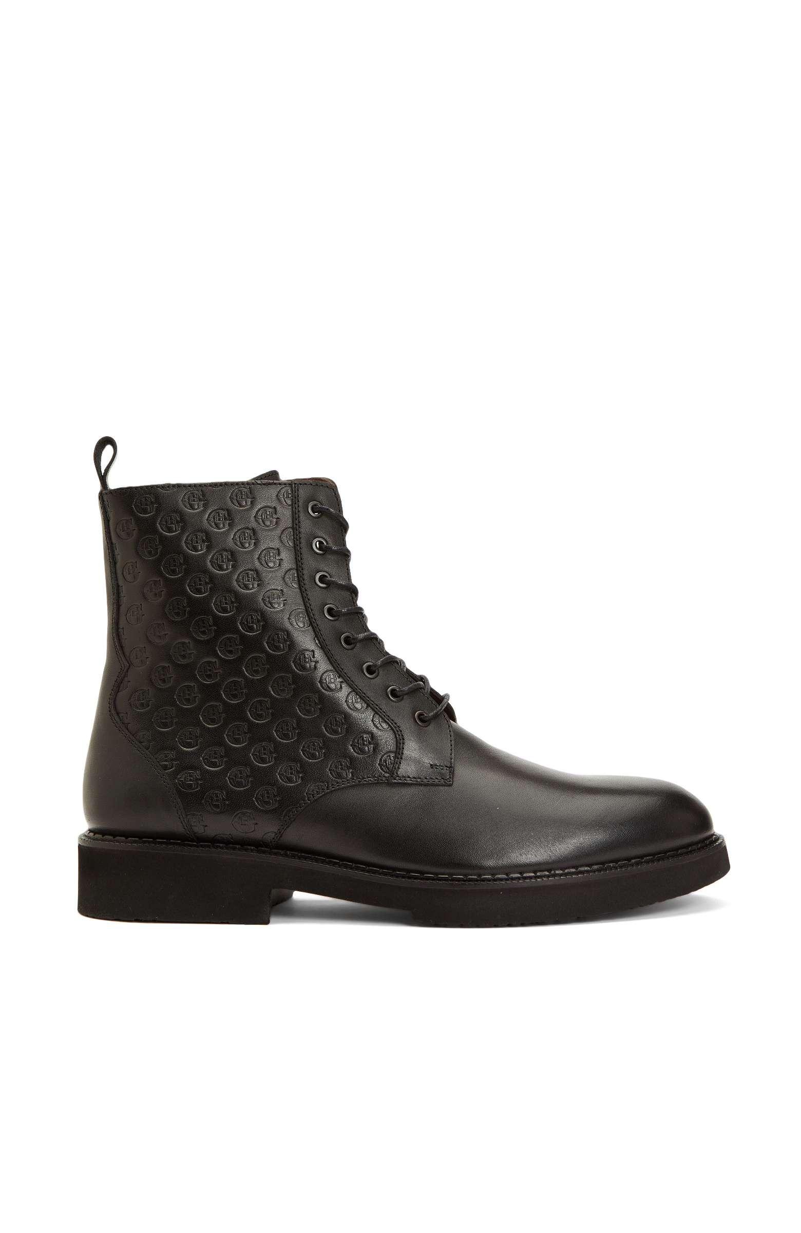 Siyah Erkek Deri Bot