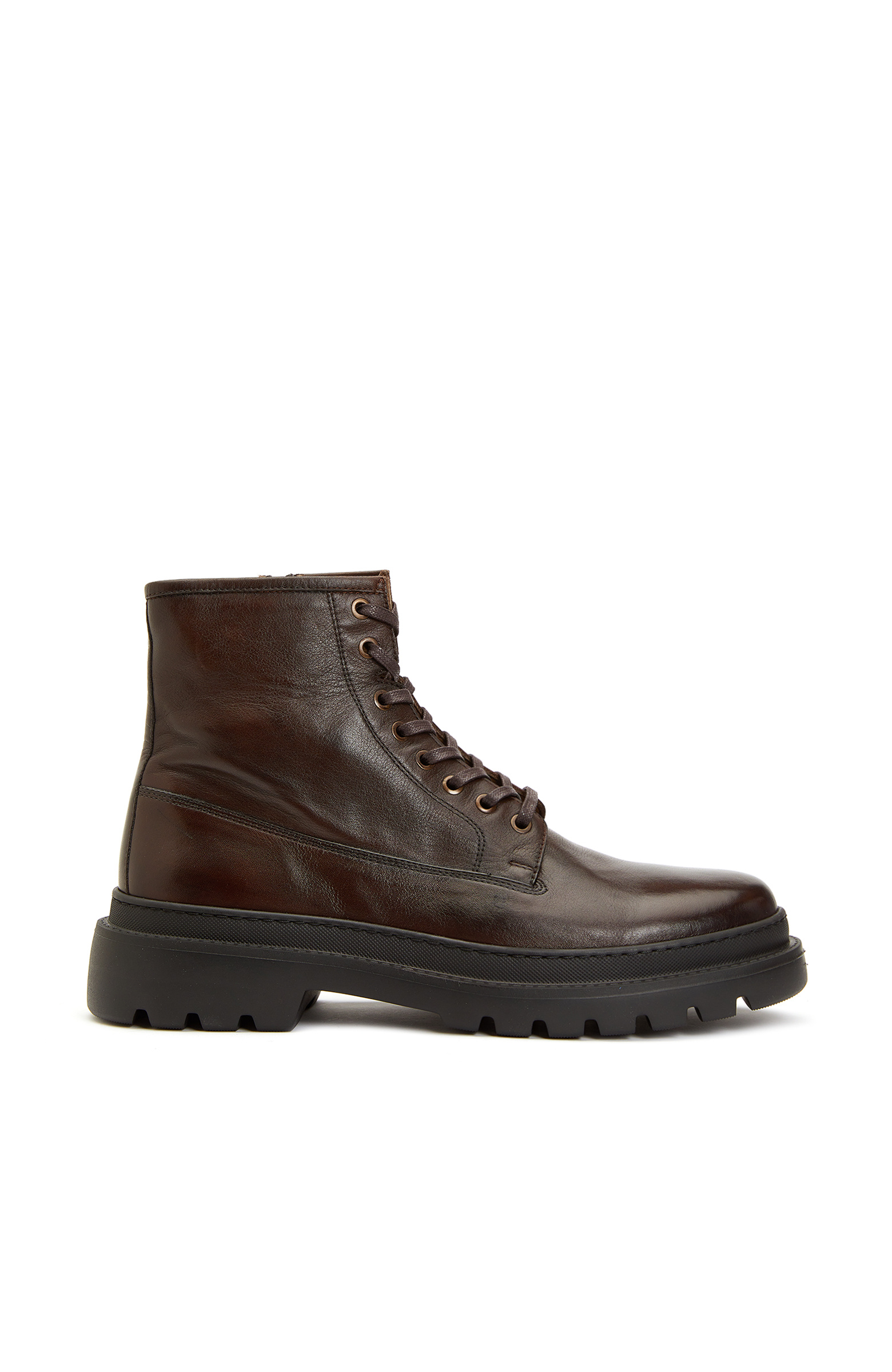 Kahverengi Erkek Deri Bot