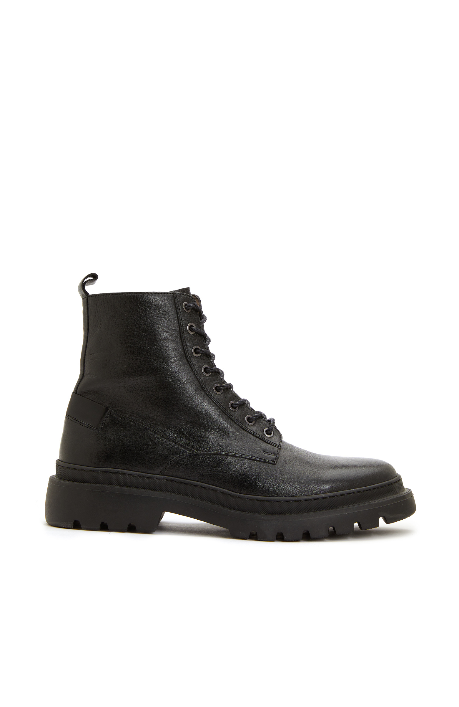 Siyah Erkek Deri Bot