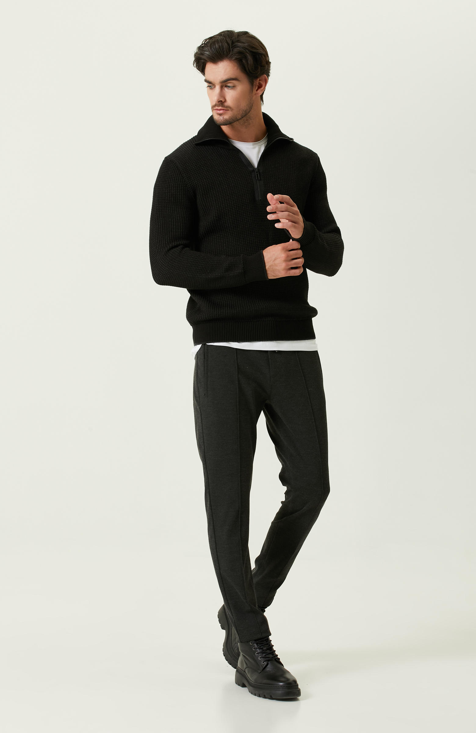 Jogger Fit Antrasit Pantolon Jogger Fit Antrasit Pantolon