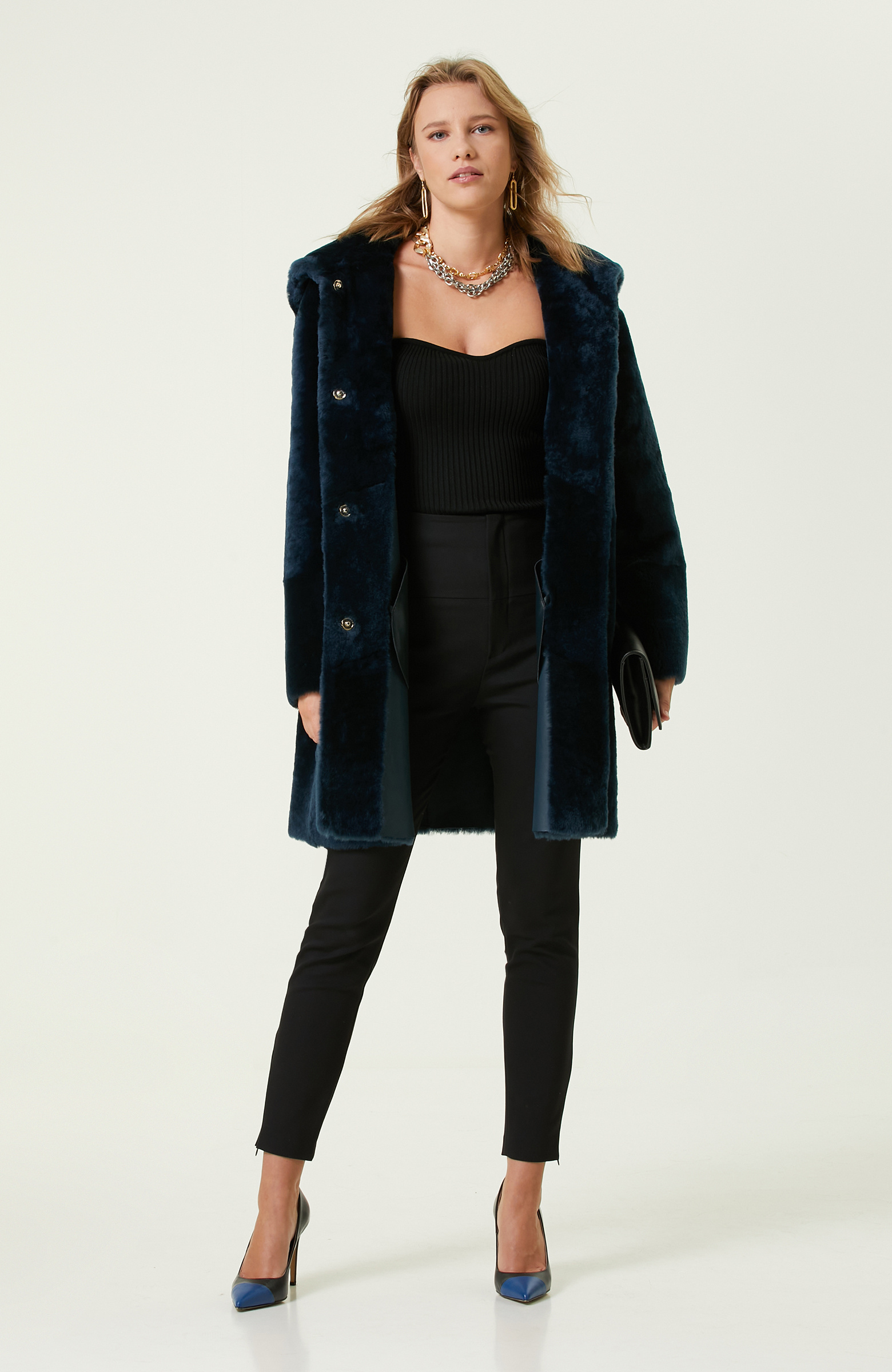 Slim Fit Siyah Pantolon