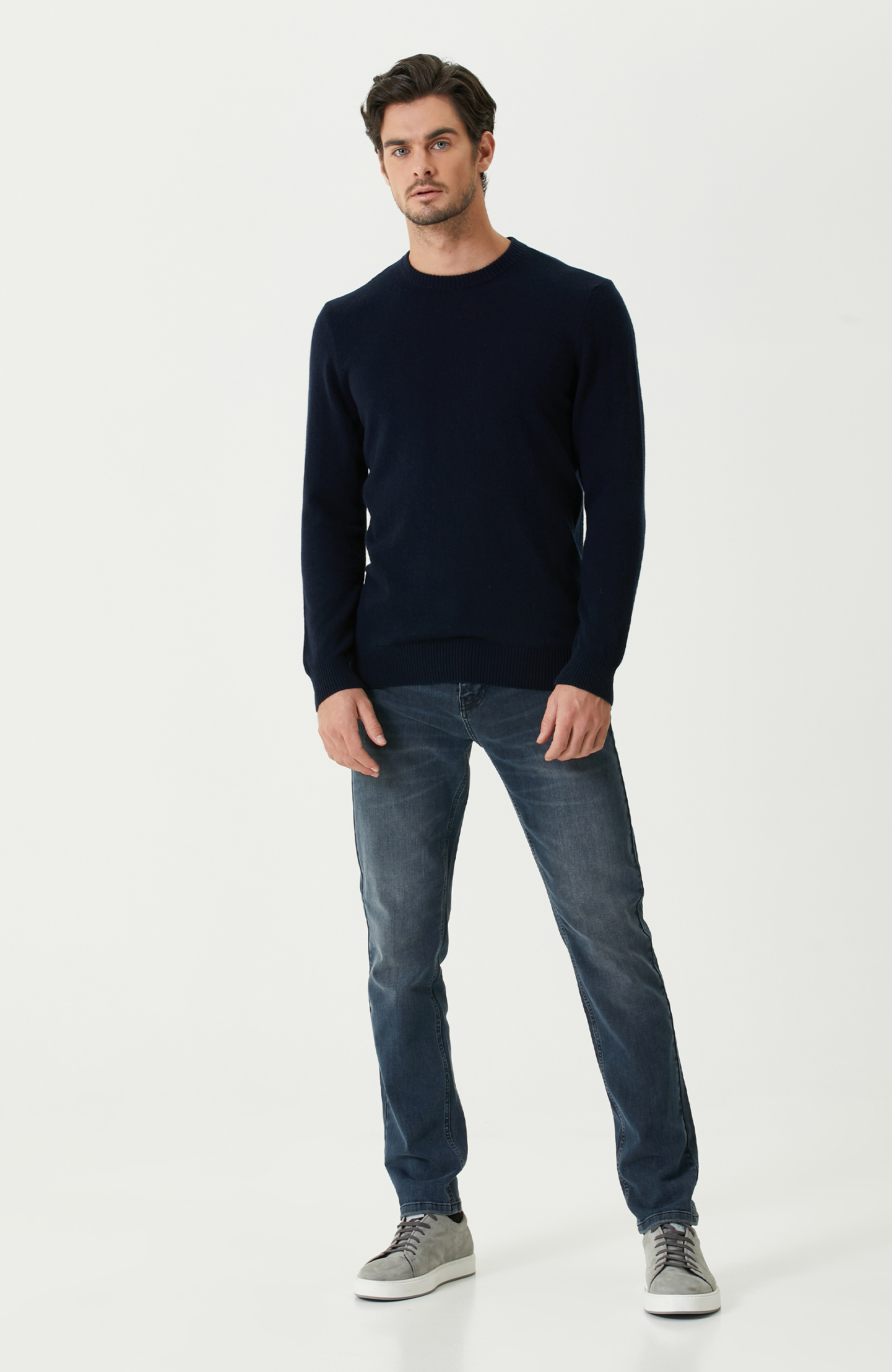 Slim Fit Mavi Denim Pantolon