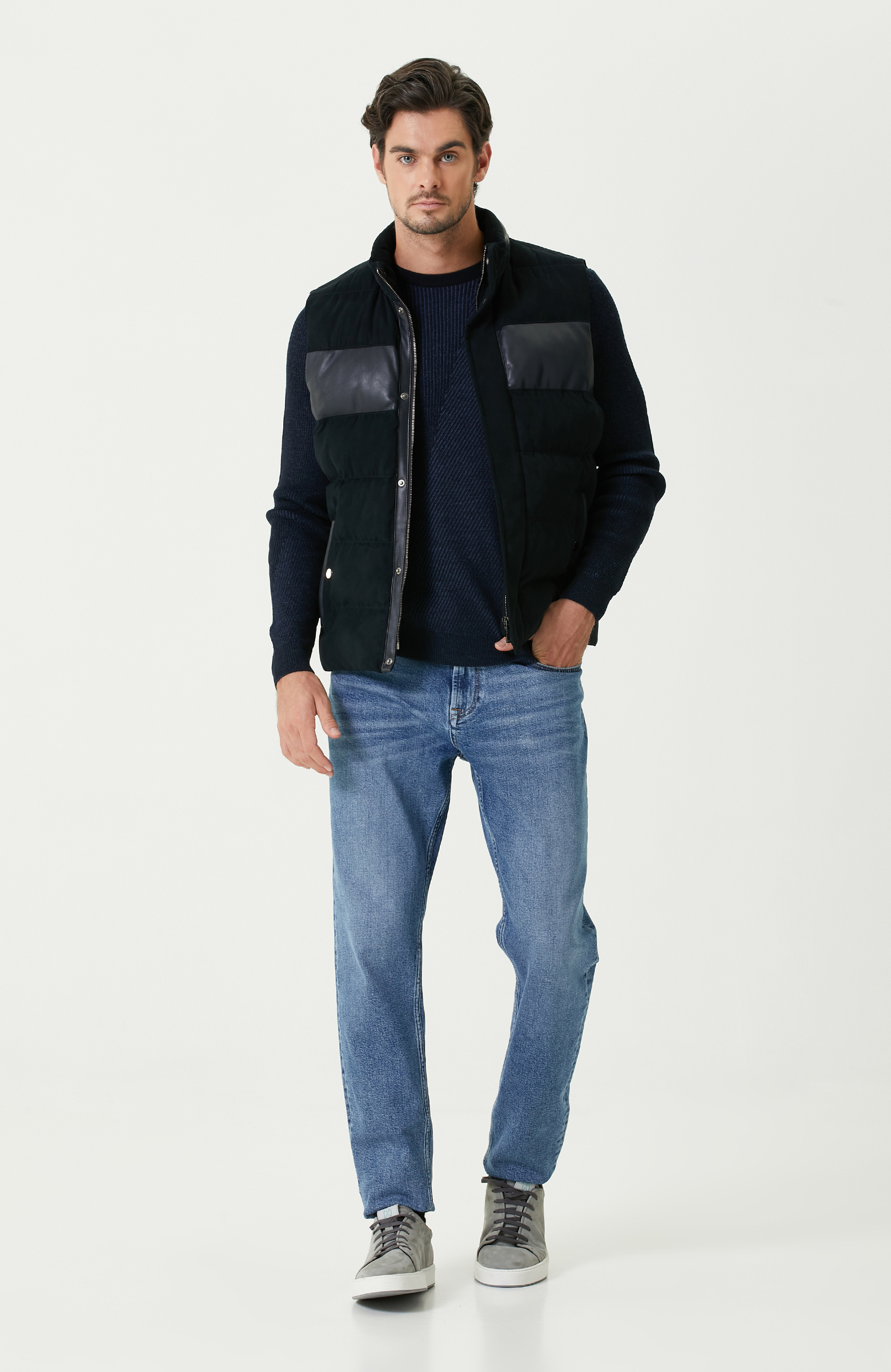 Comfort Fit Mavi Denim Pantolon Comfort Fit Mavi Denim Pantolon